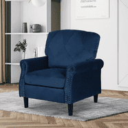 DREAMSIDEA Wingback Accent Chair Sets of 2 with Nailhead Trim & Retro ...