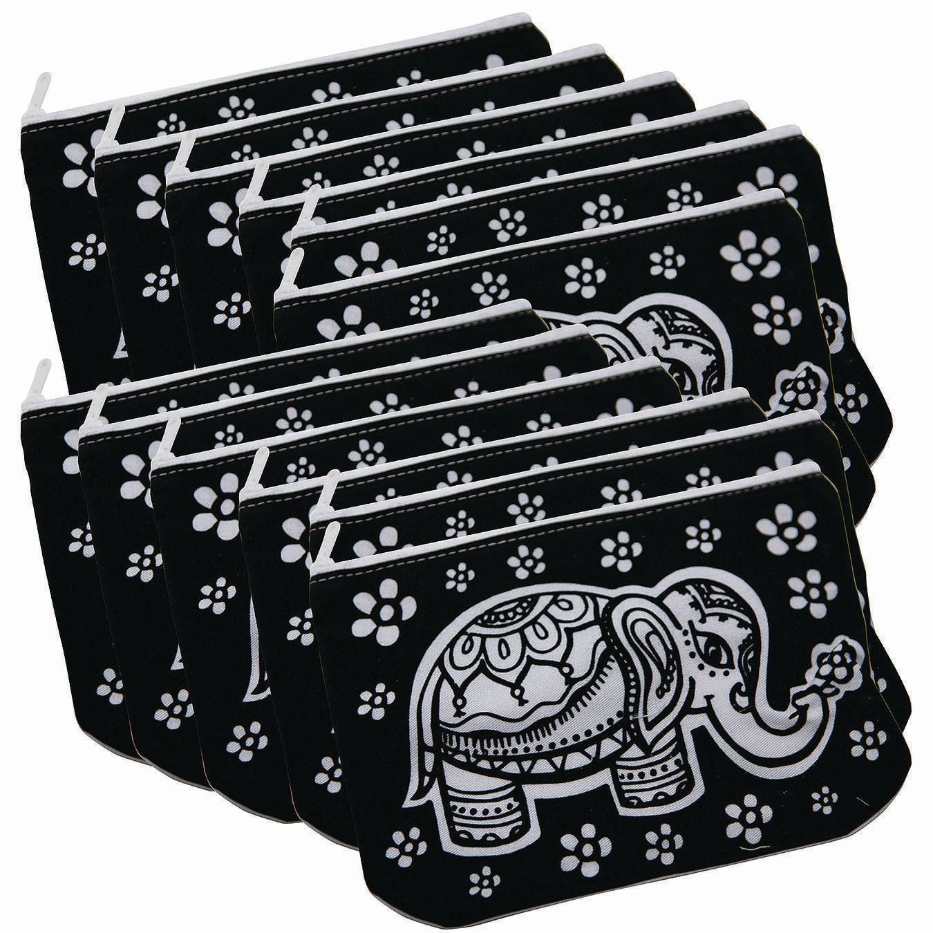 Velvet Art Fabric Elephant Pouch (Pack of 12) - Walmart.com