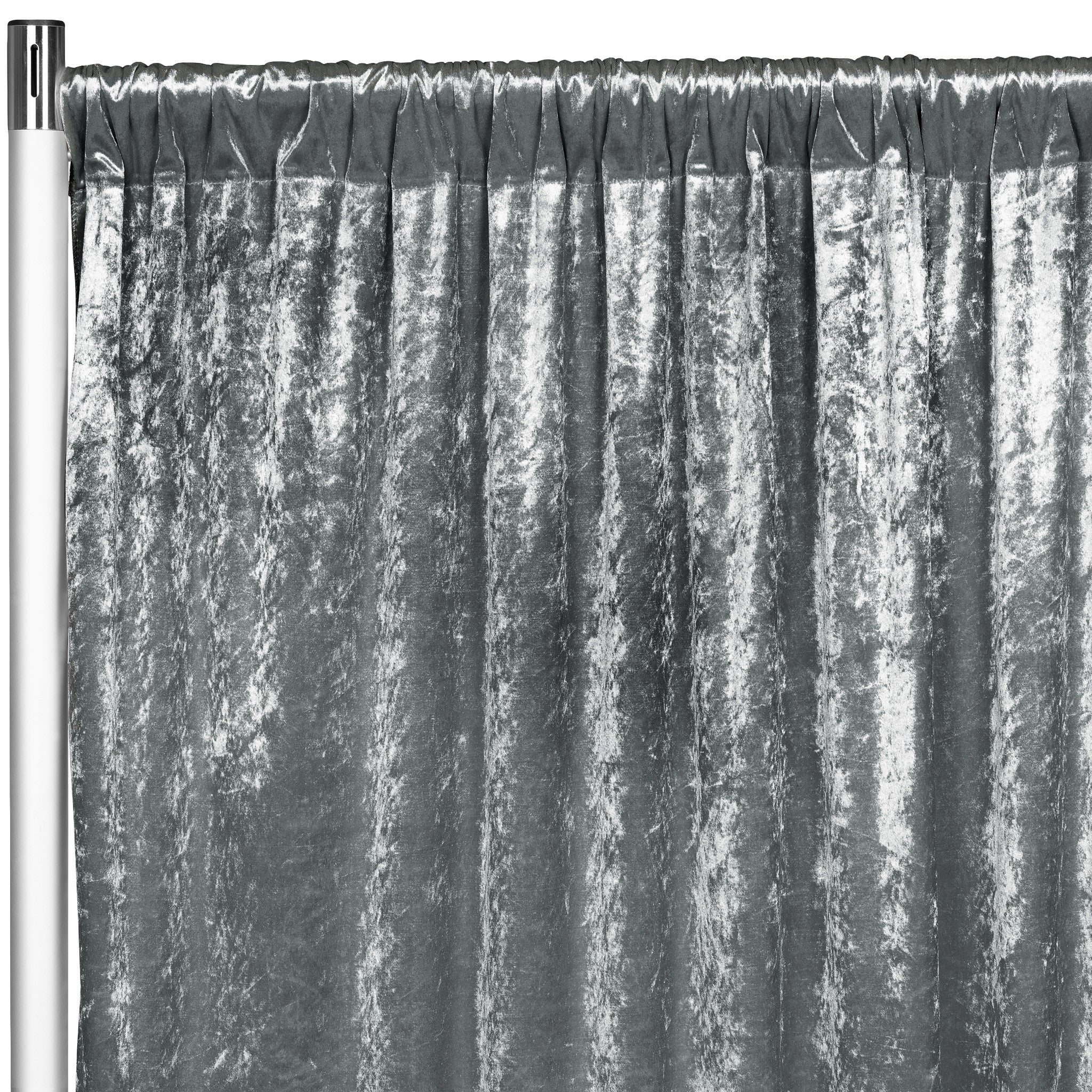 Velvet Backdrop Curtain Drape Panel 10Ft H X 52" W(1 Panel Only ...