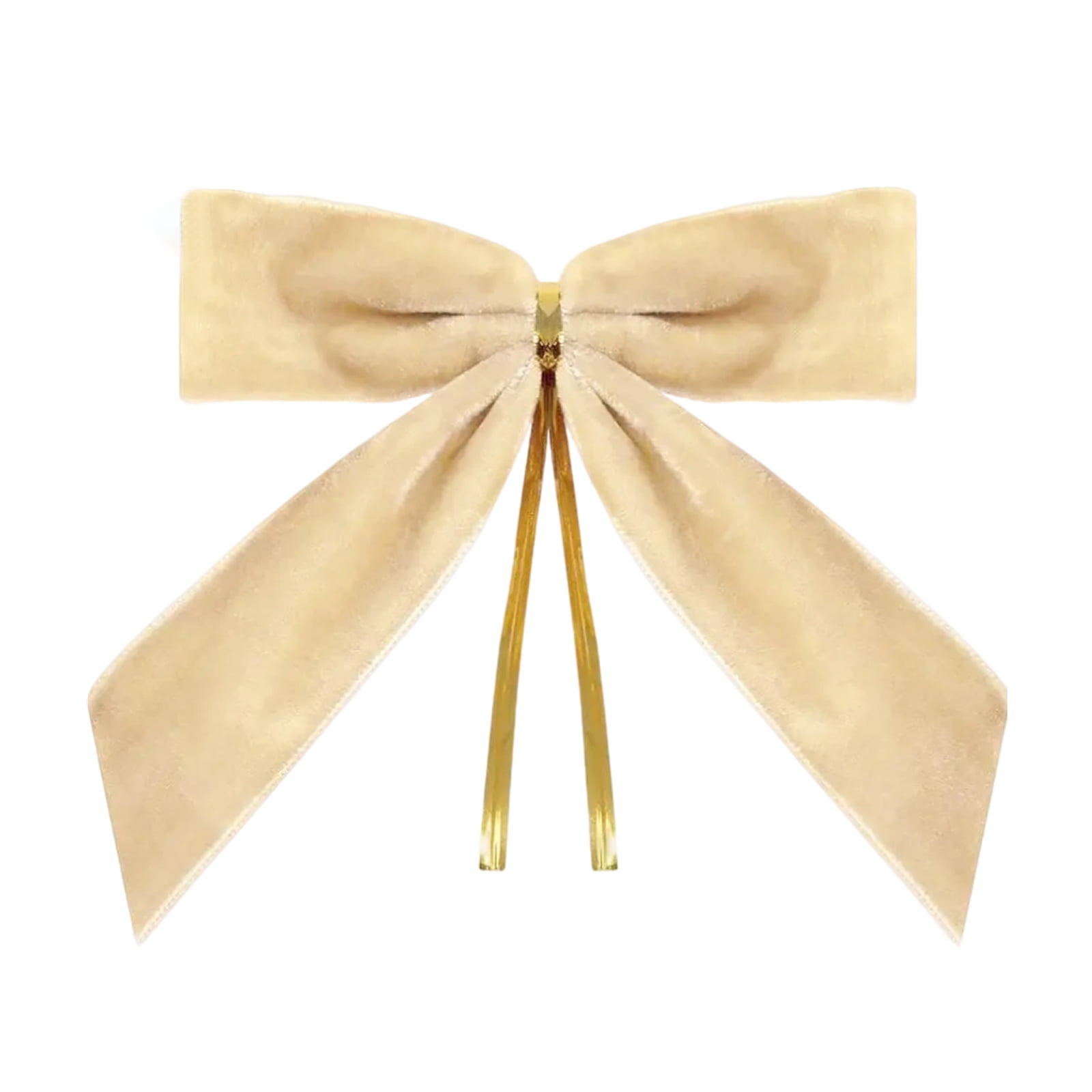 Velvet Bows for Christmas Tree - 3.5x3.5 Inch Bow Ribbon Bow Tree ...