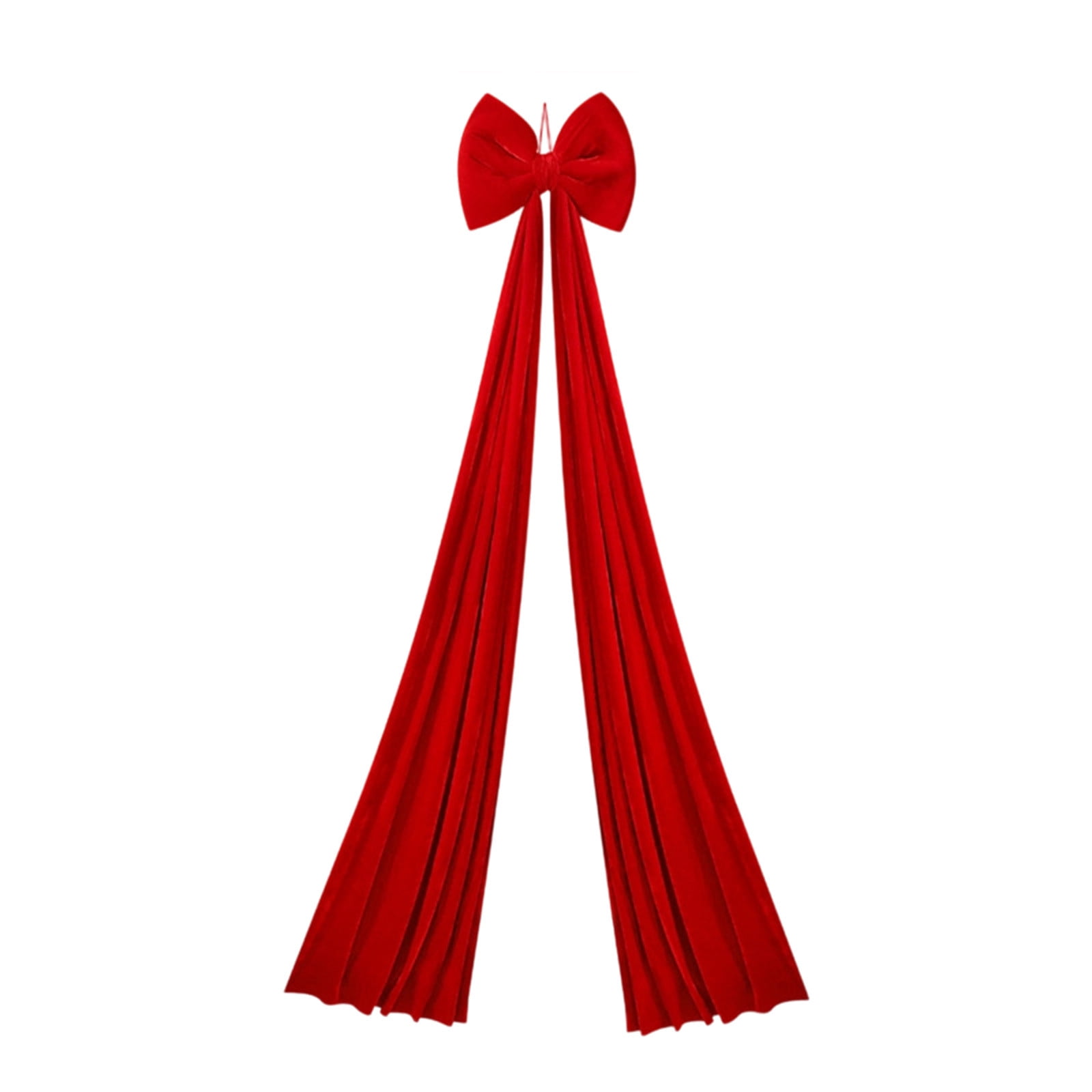 Velvet Bows for Christmas Tree,Big Bow for Christmas Tree Topper,Red ...