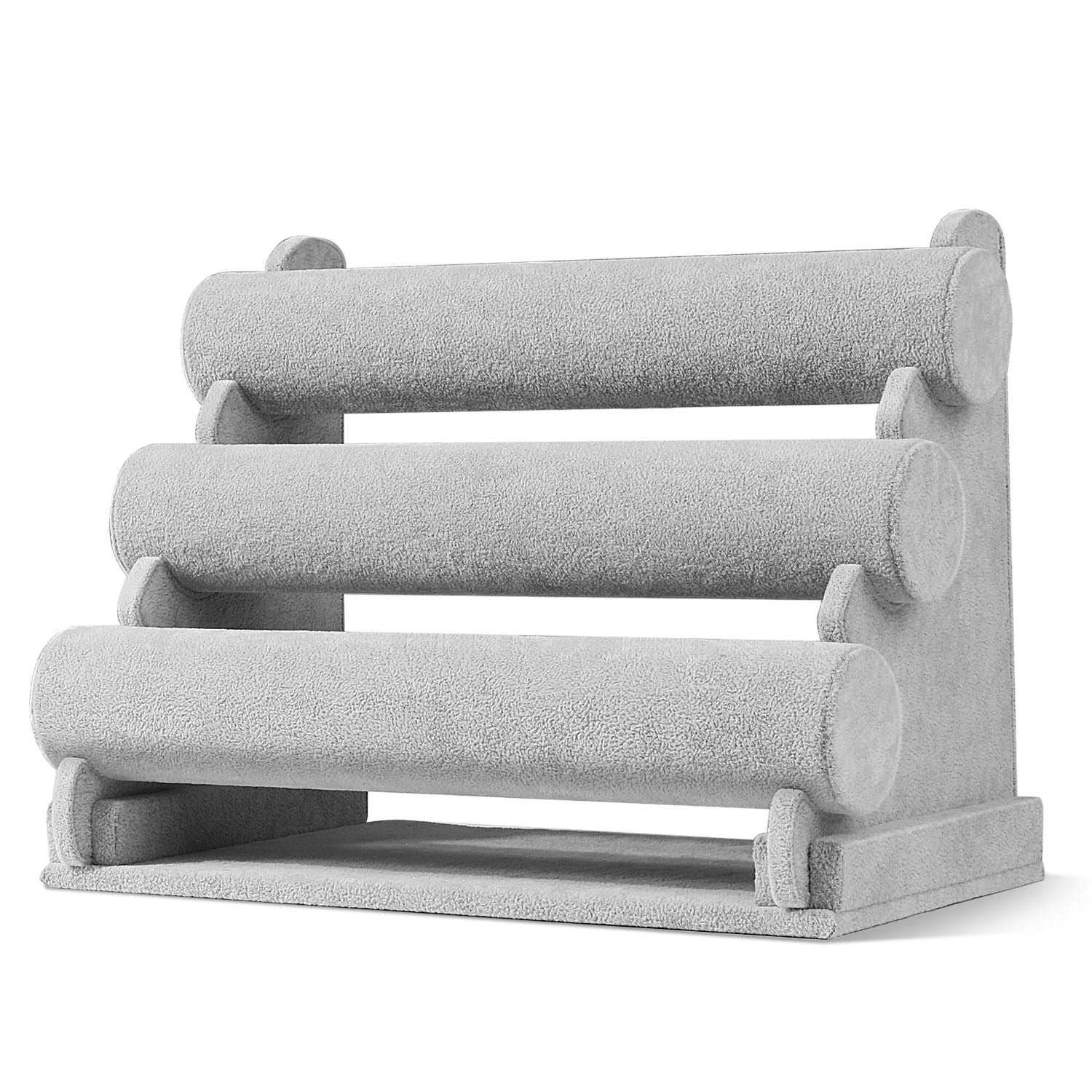 Velvet Bracelet Holder Display - Gray Bracelet Display Stand for ...