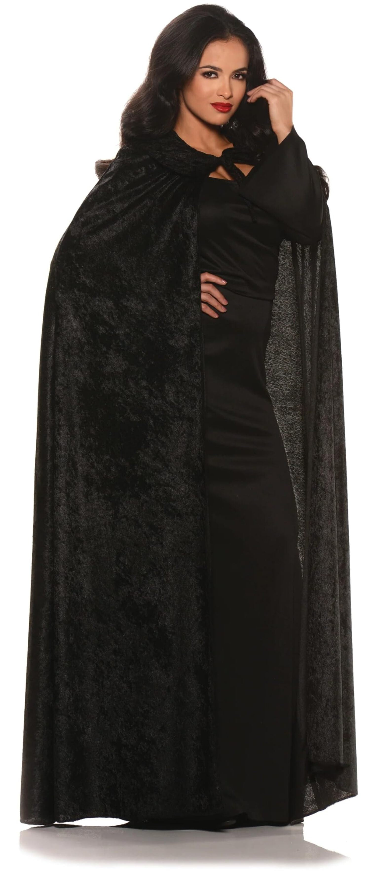 Velvet Cape with Collar - Walmart.com