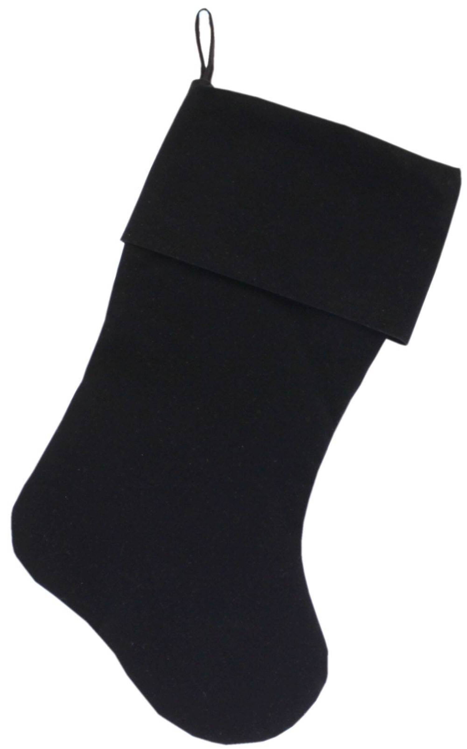 18" Velvet Christmas Stocking Blank, Plain, Durable, American Made ...