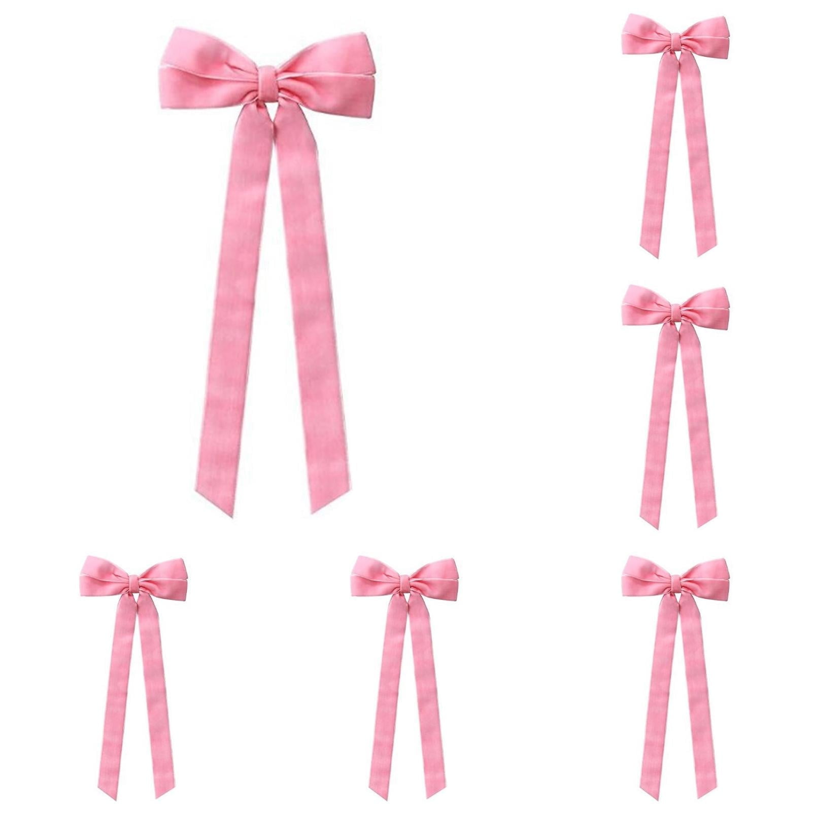 Velvet Christmas Tree Bows 12PCS Large Holiday Ribbon Ornaments Soft ...
