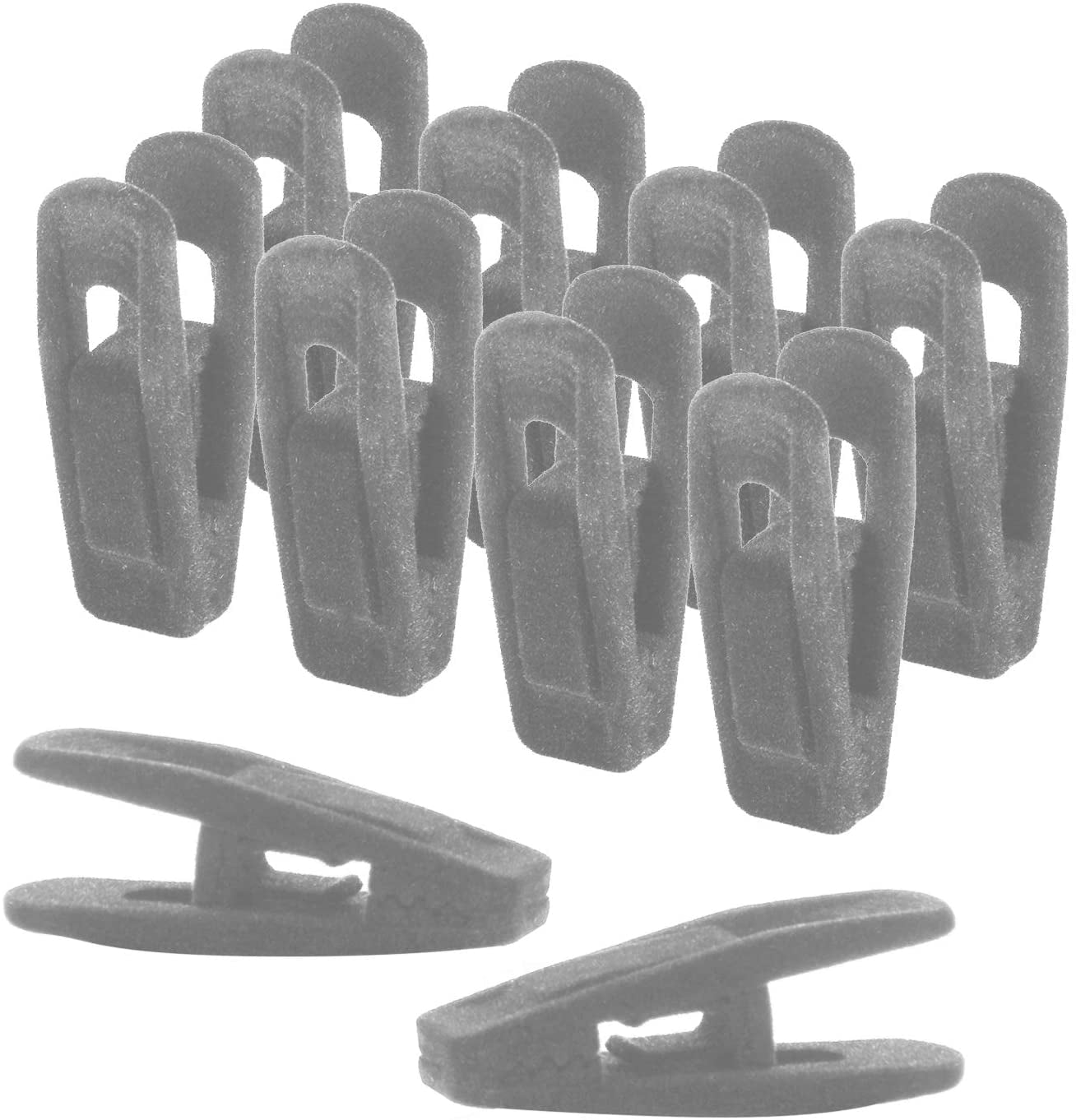 Velvet Clips, 20 Pack, Durable Non- Breaking Material, Matching Hangers ...