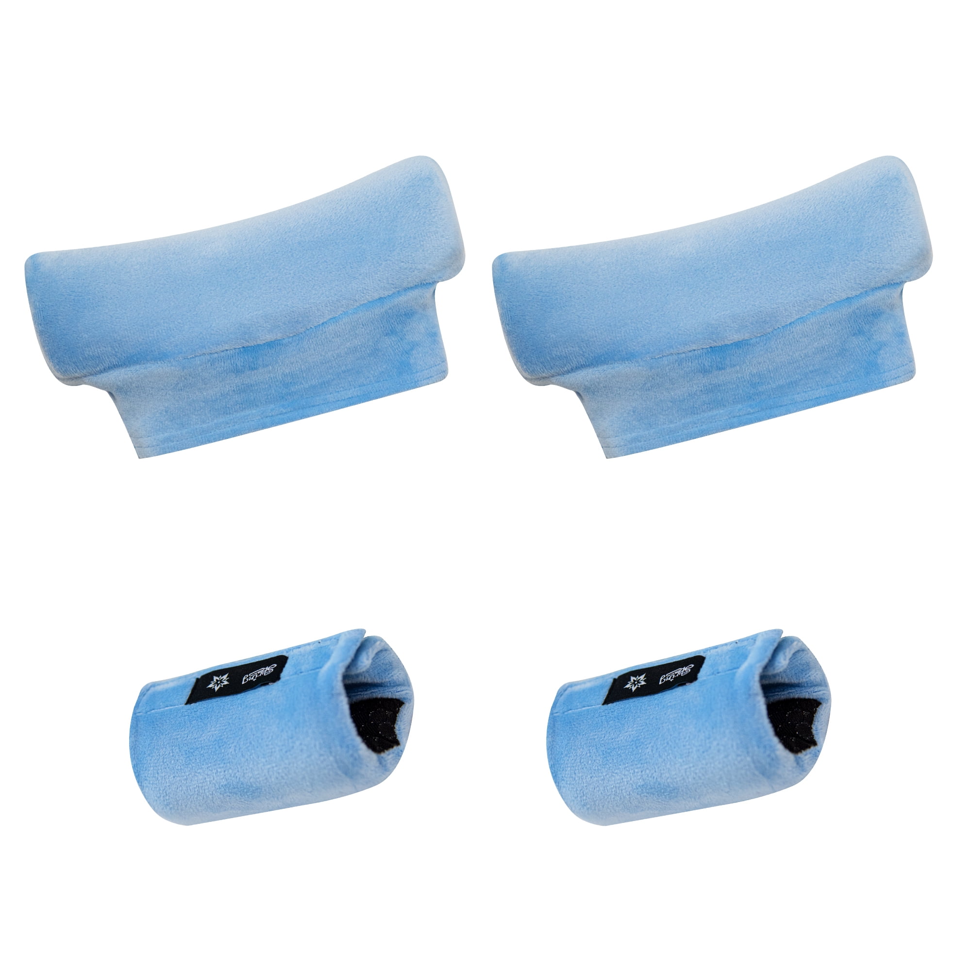 Velvet Crutch Pads for Underarm and Hand Grips Non Slip Universal ...