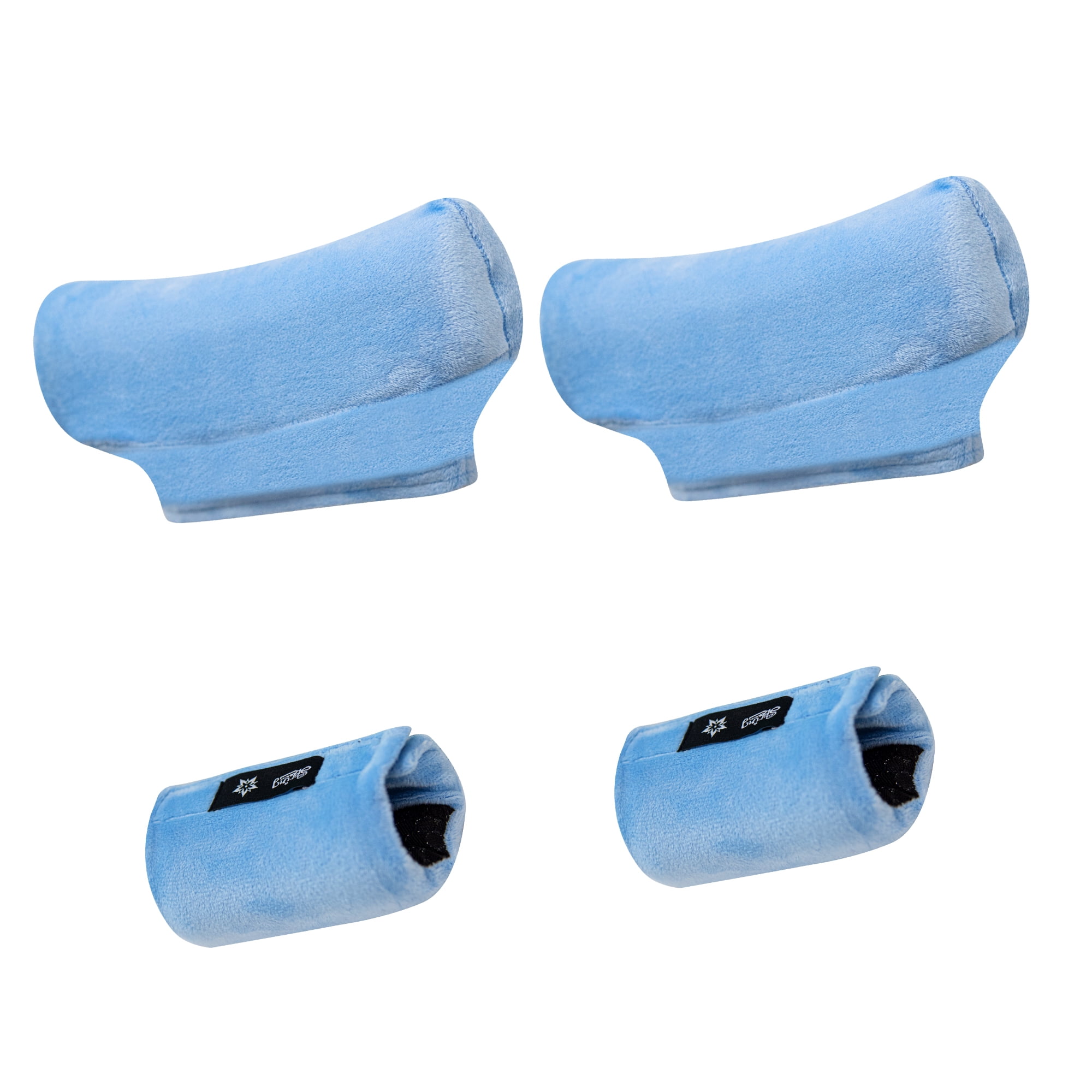 Velvet Crutch Pads for Underarm and Hand Grips Non Slip Universal ...