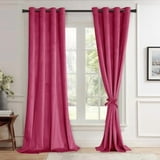 Velvet Curtains for Bedroom - Elegant Thermal Insulated Room Darkening ...