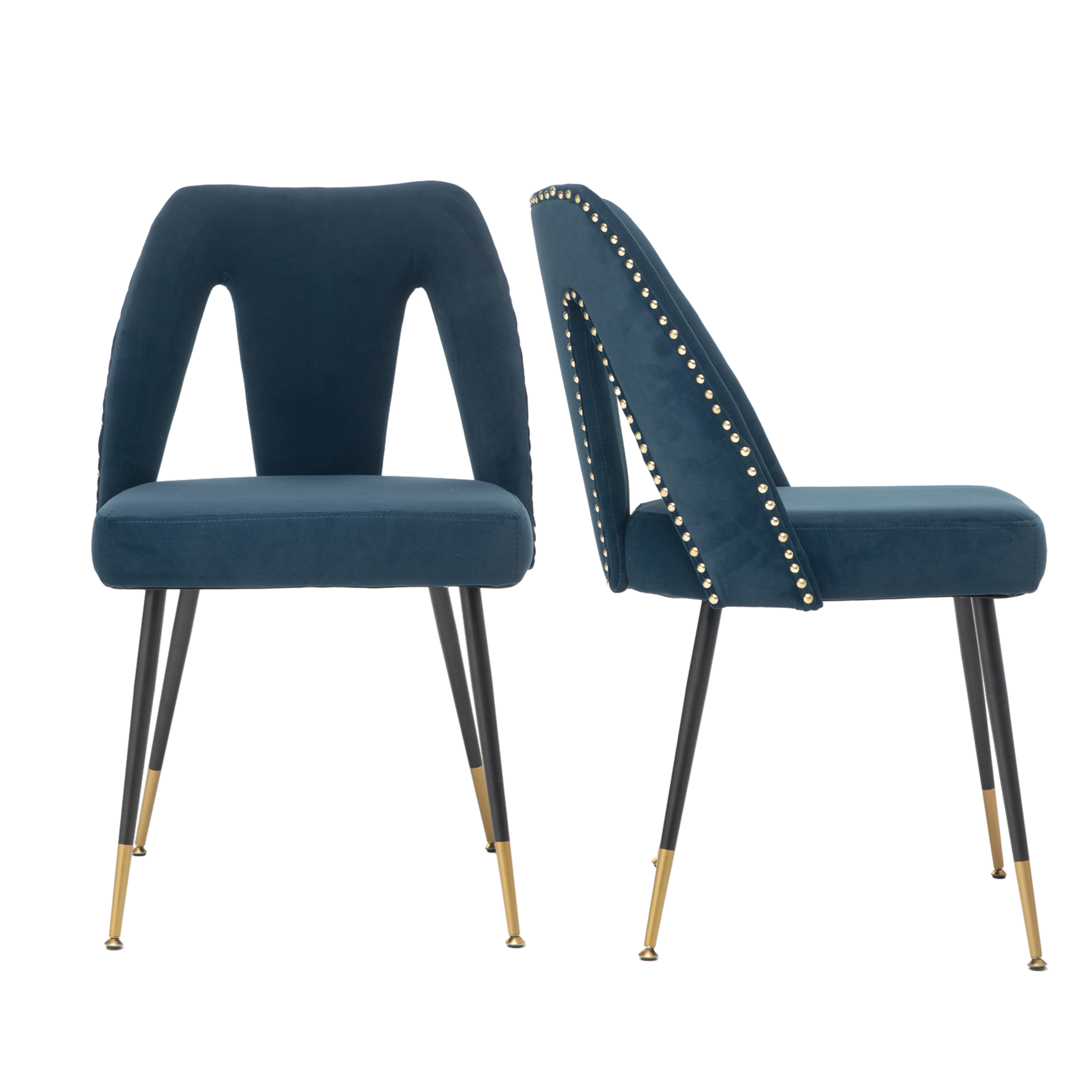 Safavieh Burris Contemporary Spindle Side Chair, Set of 2 - Walmart.com