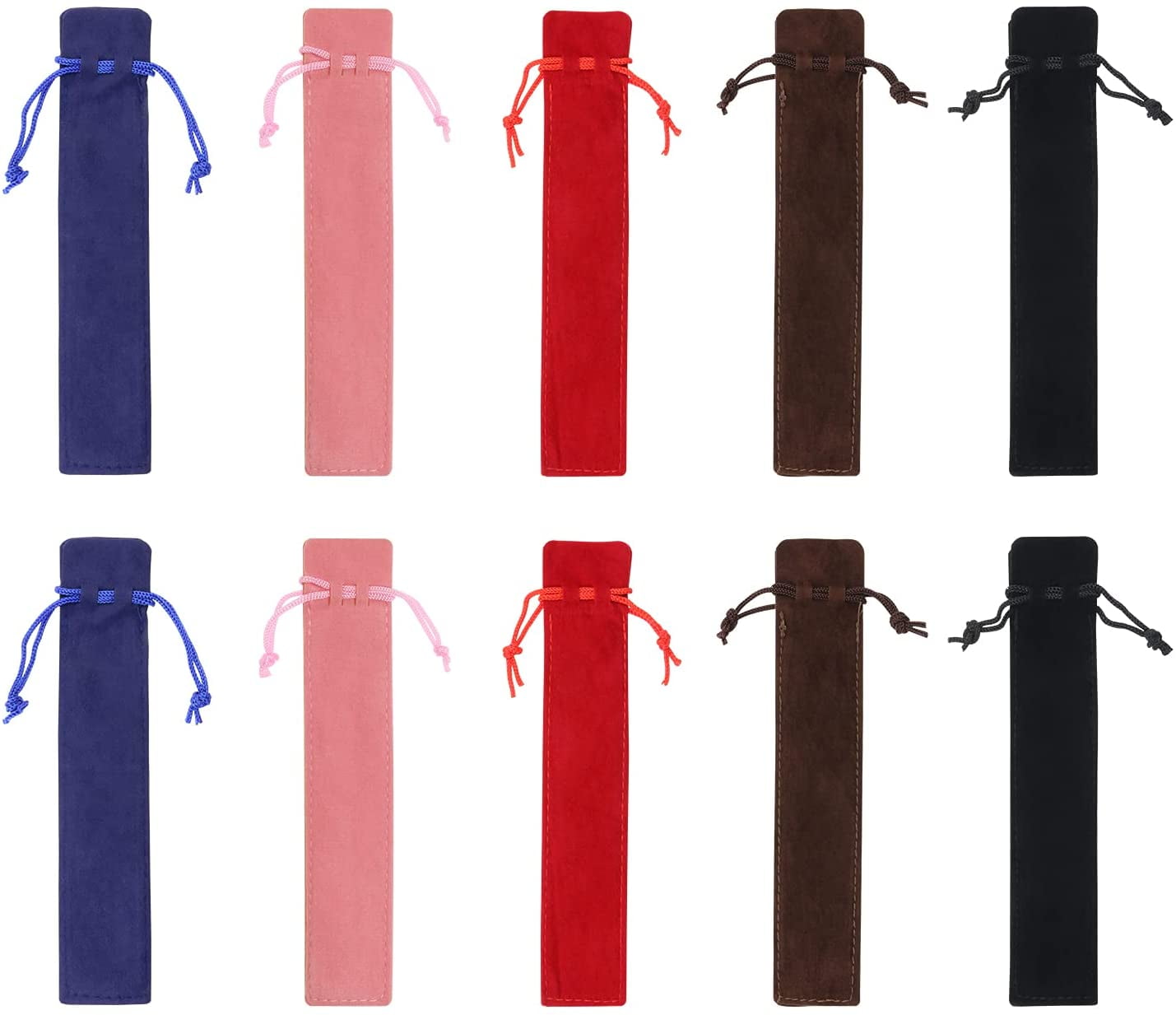 Velvet Drawstring Pen Pouch Bag - Lightweight and Protective Sleeve for ...