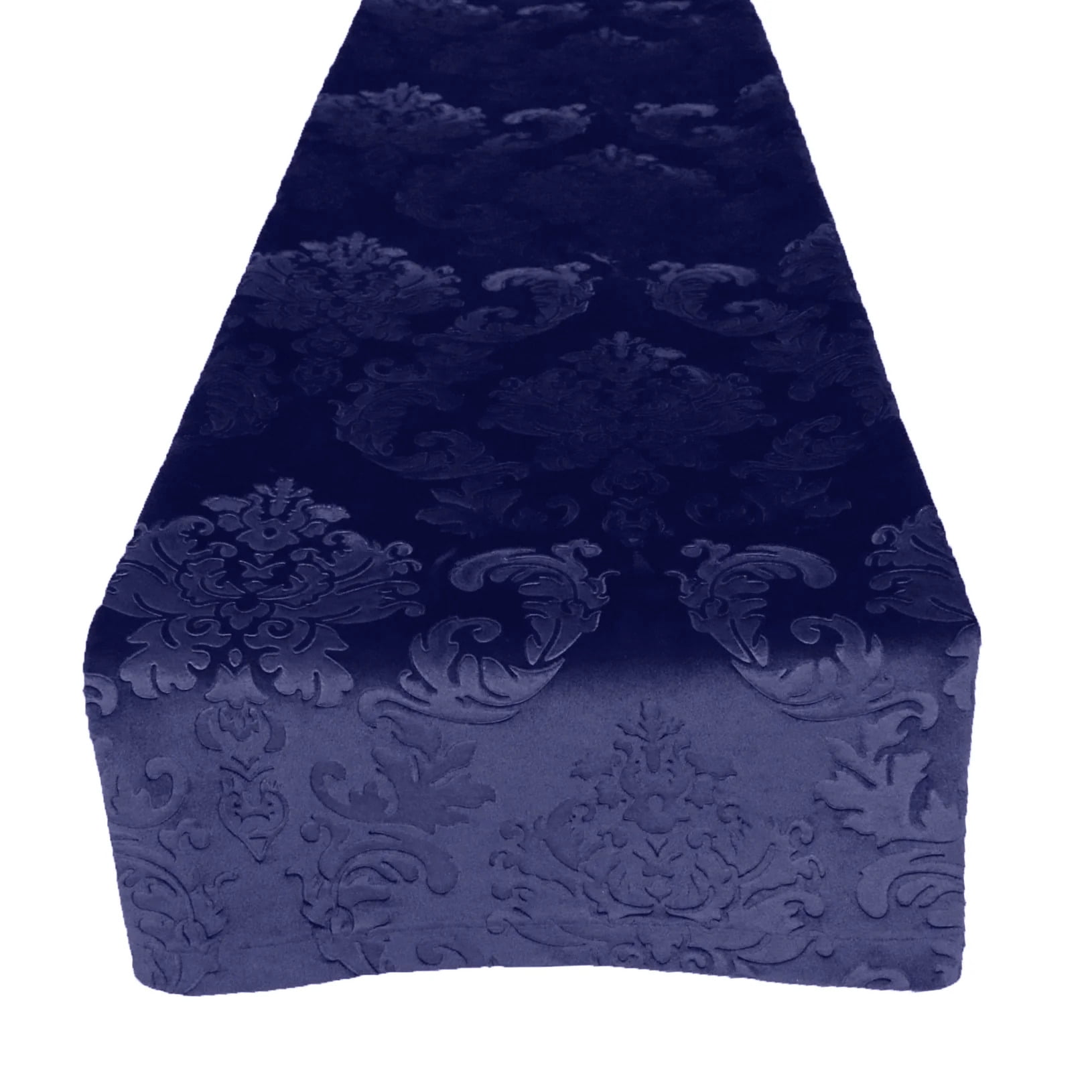 Velvet Embossed Damask Table Runner - Walmart.com