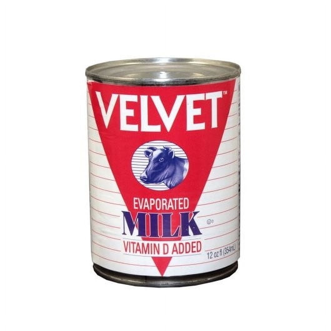 Velvet Evaporated Milk, 12 Fluid Ounces - 24 Per Case - Walmart.com