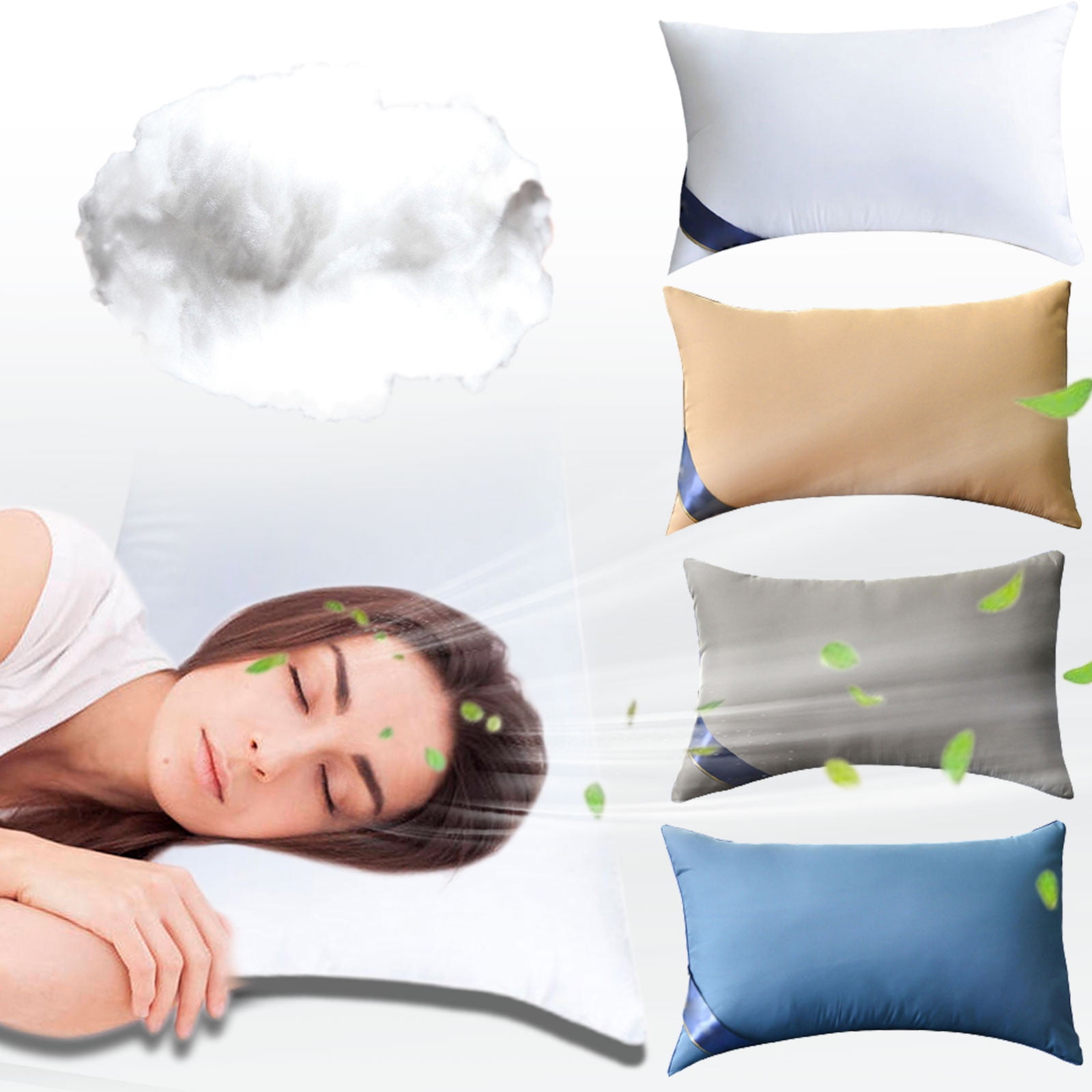Velvet Hotel-Grade Down Pillow Core | Soft & Supportive Bed Pillow for ...