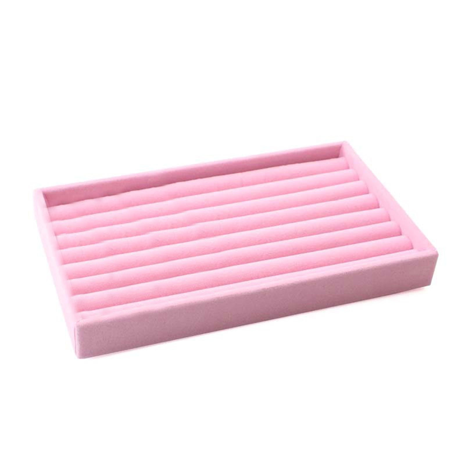 Velvet Jewelry Tray Organizer Stackable Jewelry Drawer Organiser Tray ...