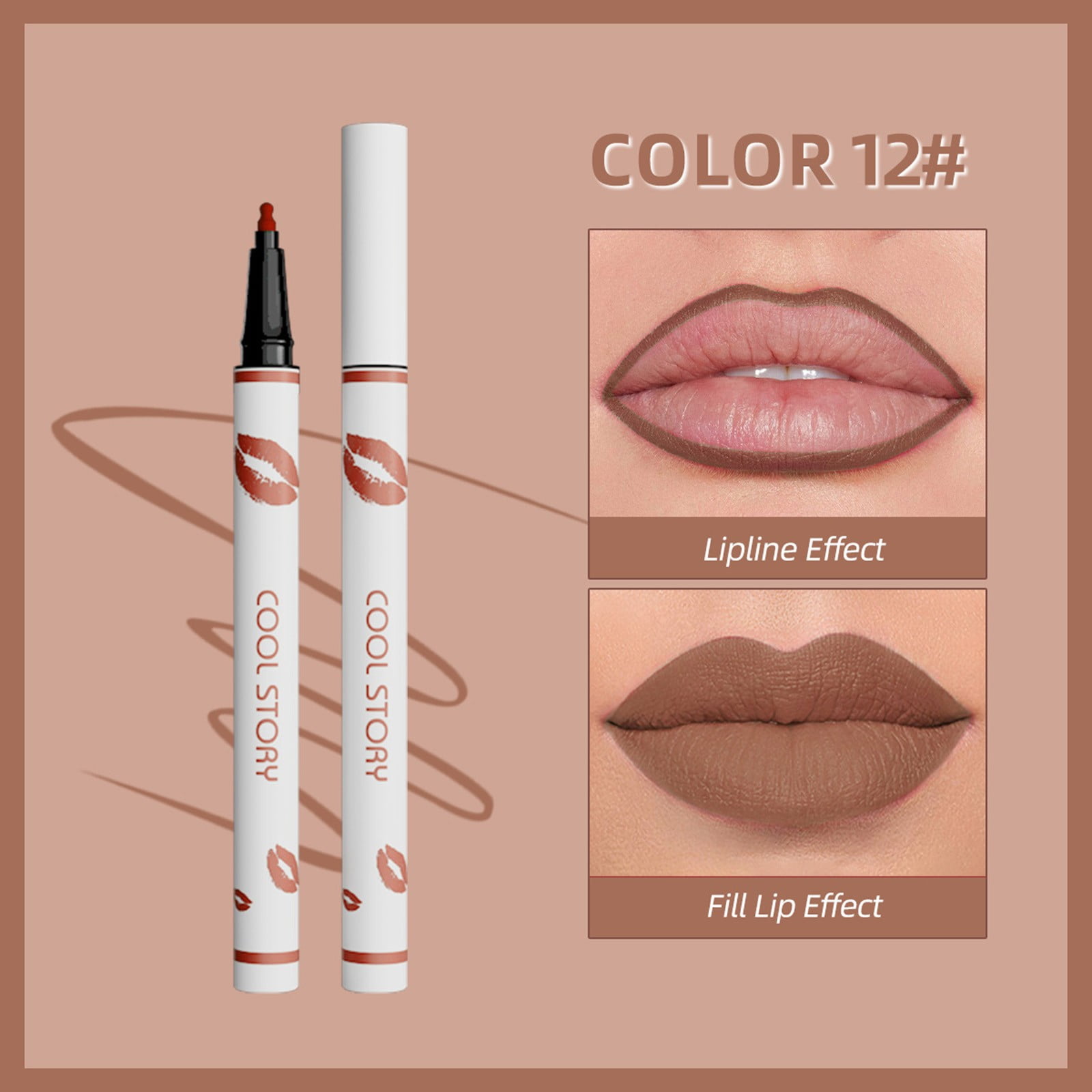 Velvet Matte Finish 1Ml Longwear Liquid Lip Liner, Cool Story Lip Liner ...