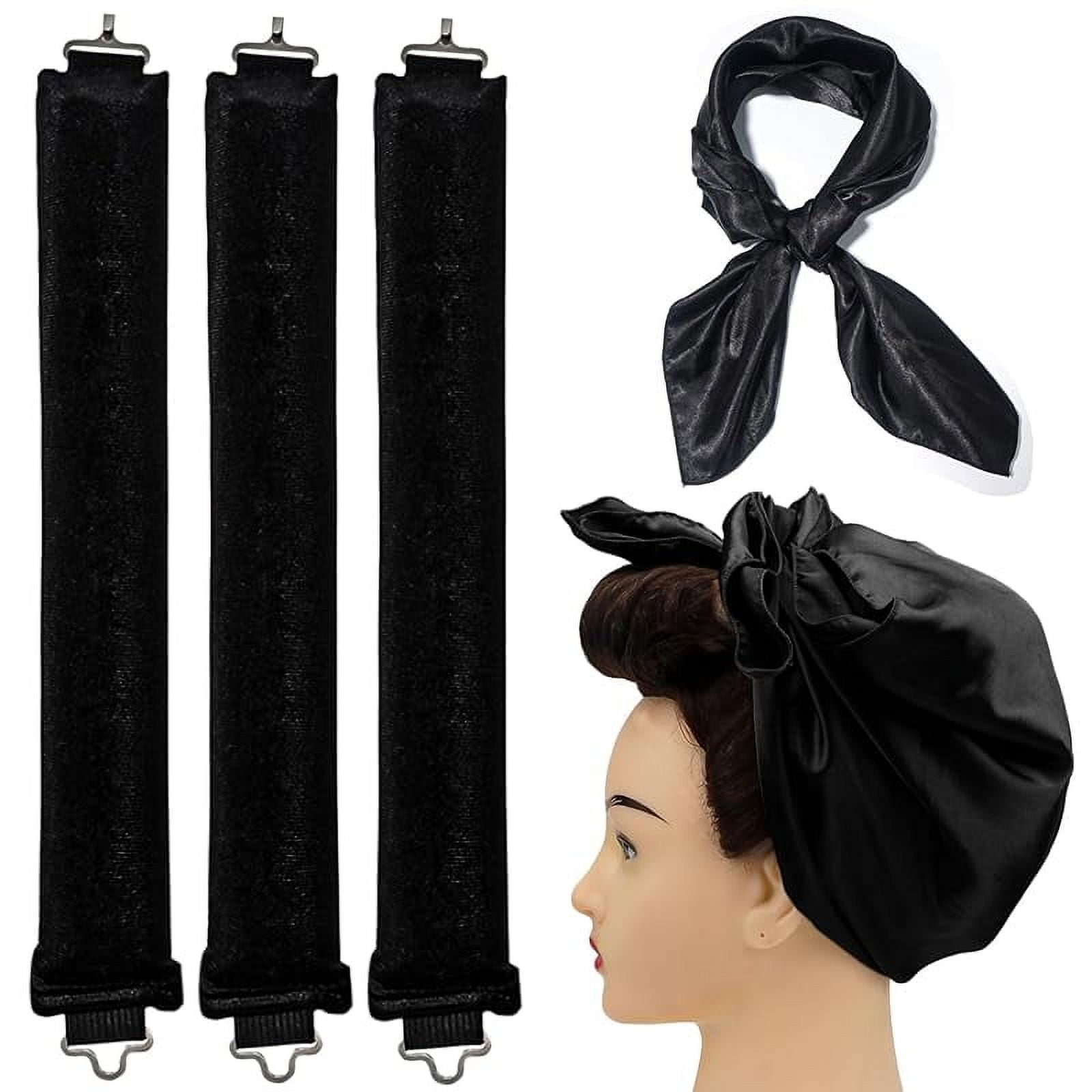 Velvet Overnight Curls Heatless Hair Curler No Heat Satin Heatless ...