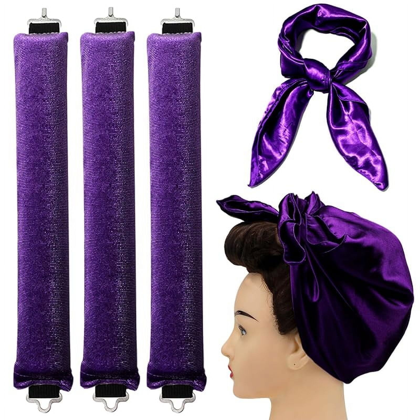 Velvet Overnight Curls Heatless Hair Curler No Heat Satin Heatless ...