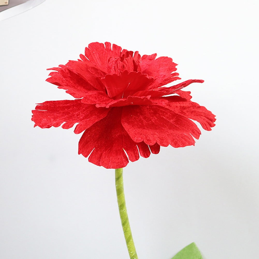 Velvet Peony Flower Head Wedding Decoration Simulated Flower Peony ...