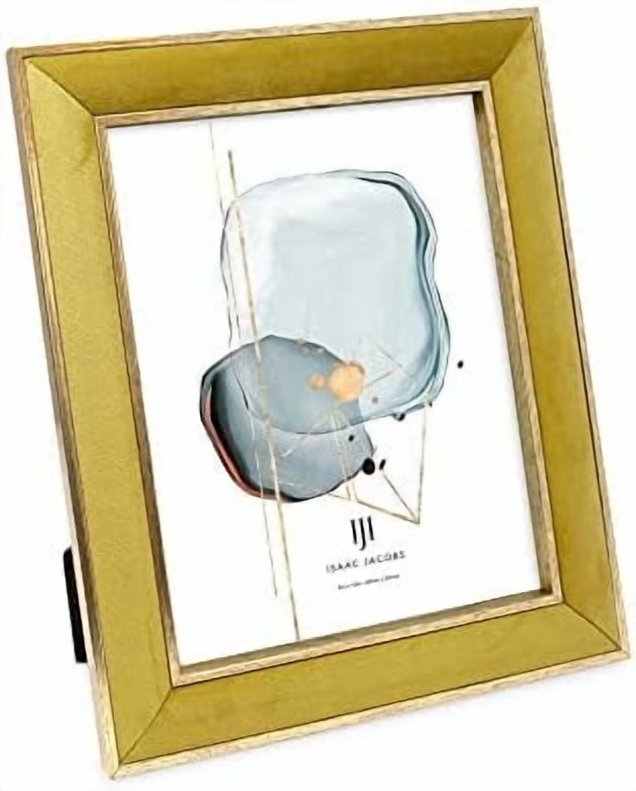 Velvet Picture Frame with Metallic Gold Double Border, Photo Frame ...
