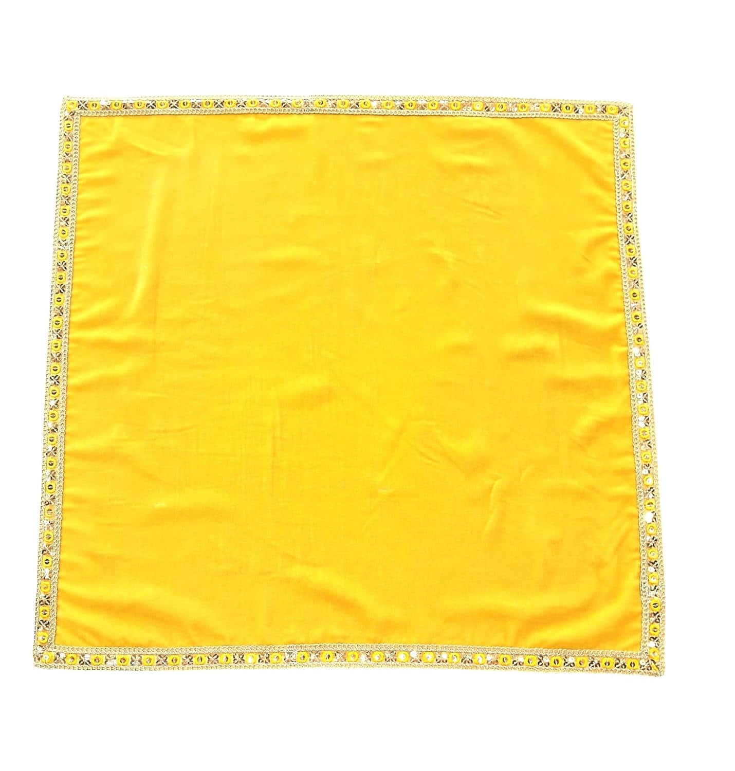 Velvet Pooja AasanChowki Kapda for Pooja - Walmart.com