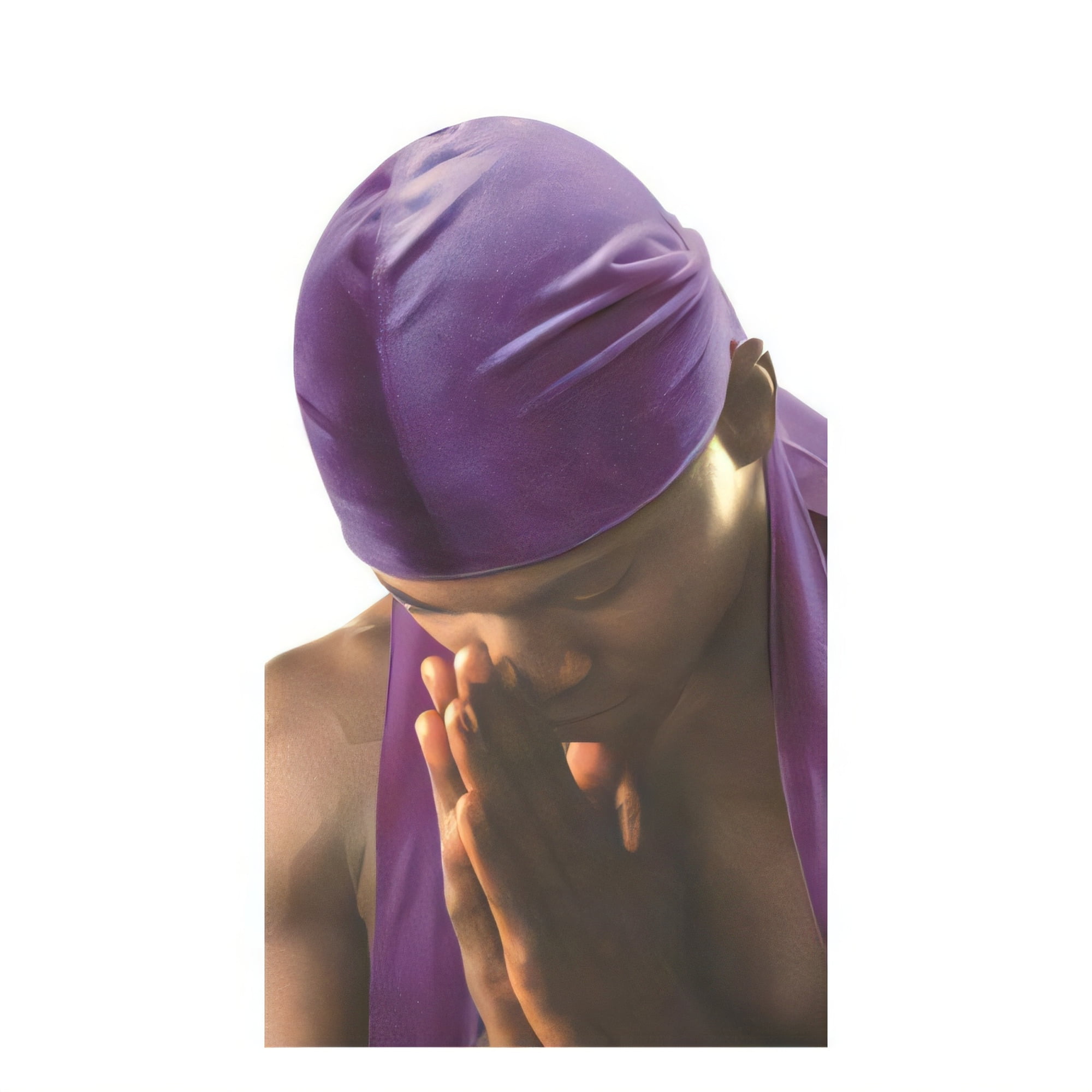 Velvet Premuim Durag Spinning Waves Wide Strip (Navy) - White - Walmart.com