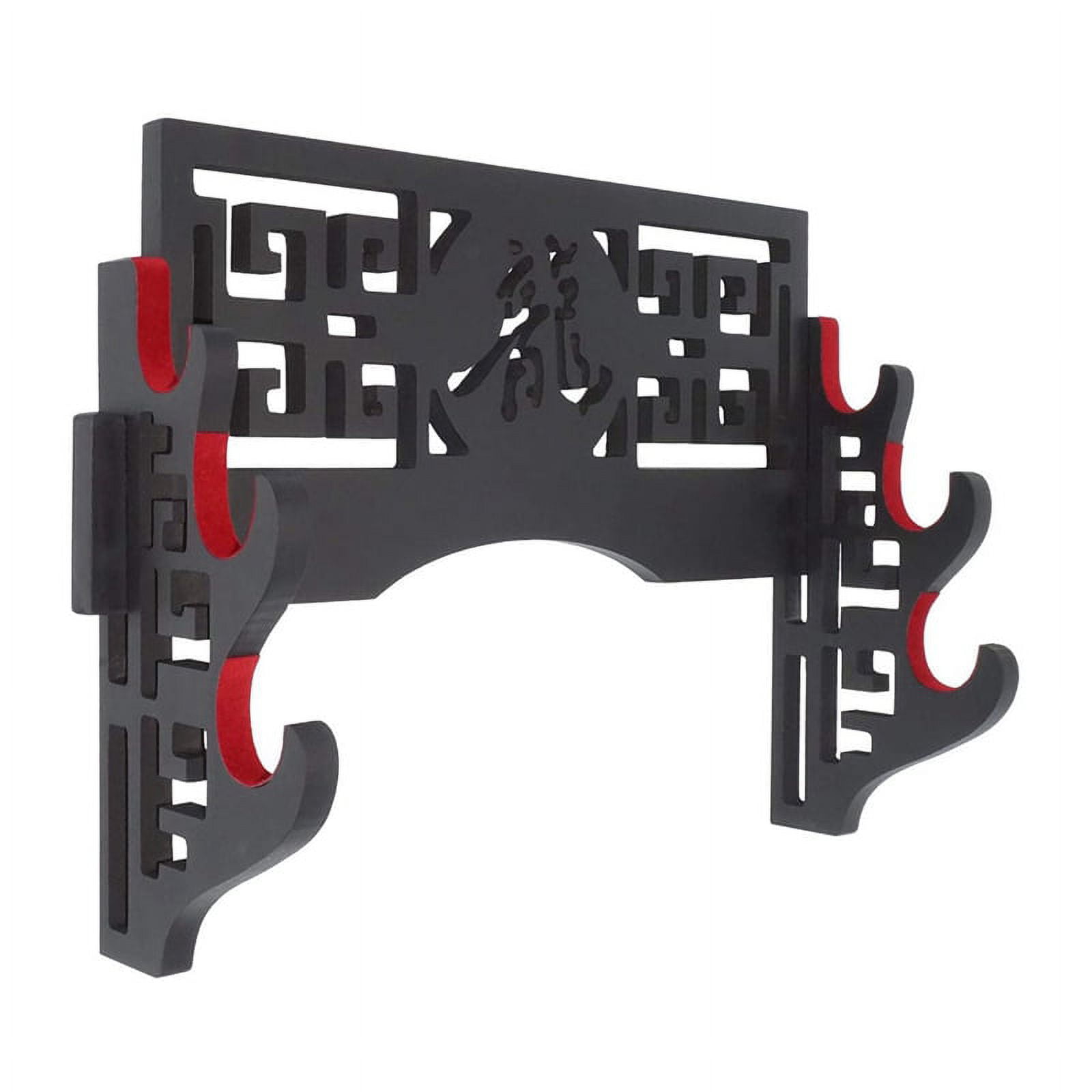 Velvet Protect Sword Wall Mount Sword Holder Display Stand with Felt ...