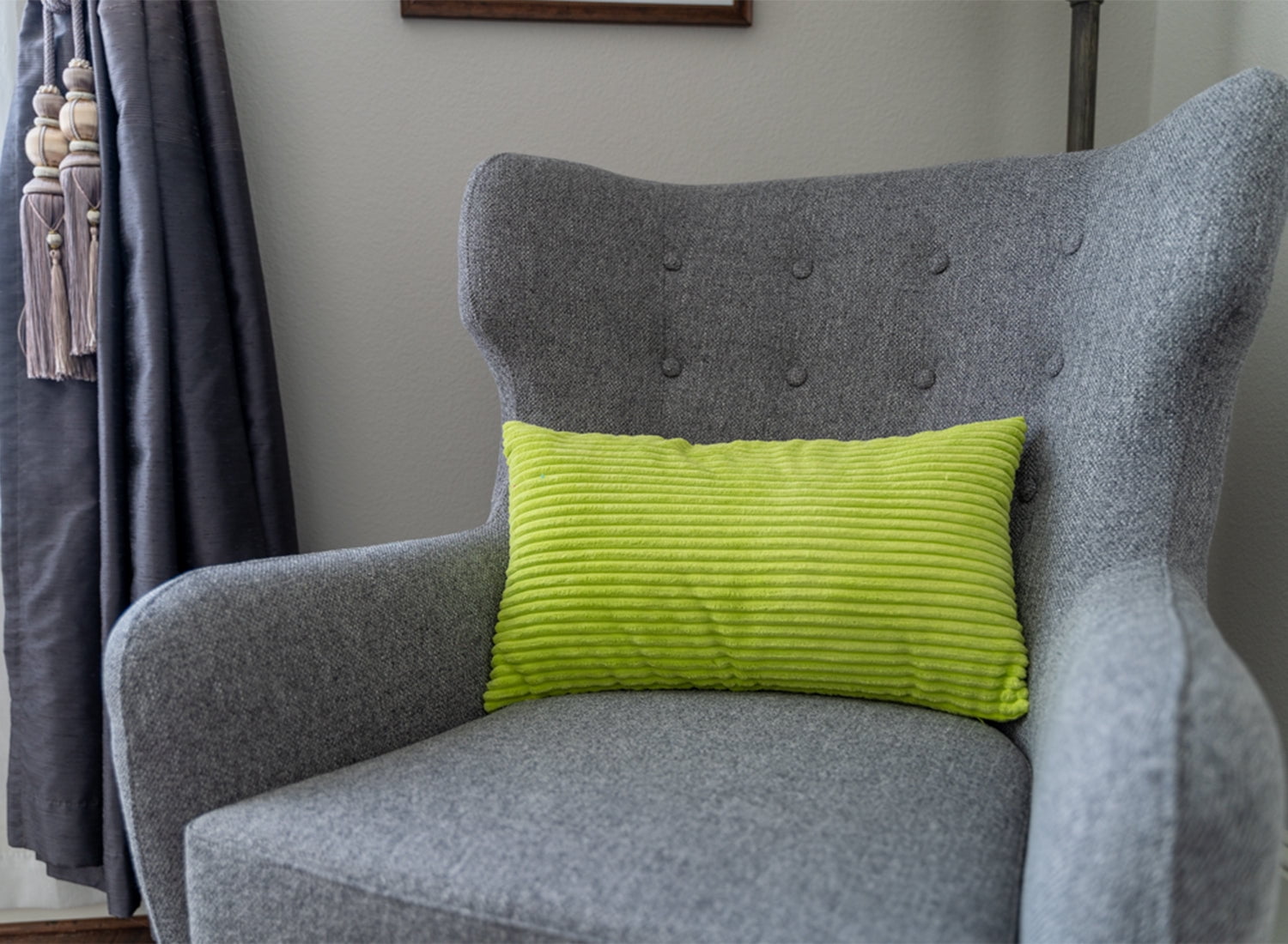 Velvet Rectangular Stripe Pack of 2 Throw Pillow Covers 12''x20'' (With ...