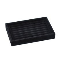 Tray Flocked 10 Compartment Black 13.25X7.5In - Walmart.com