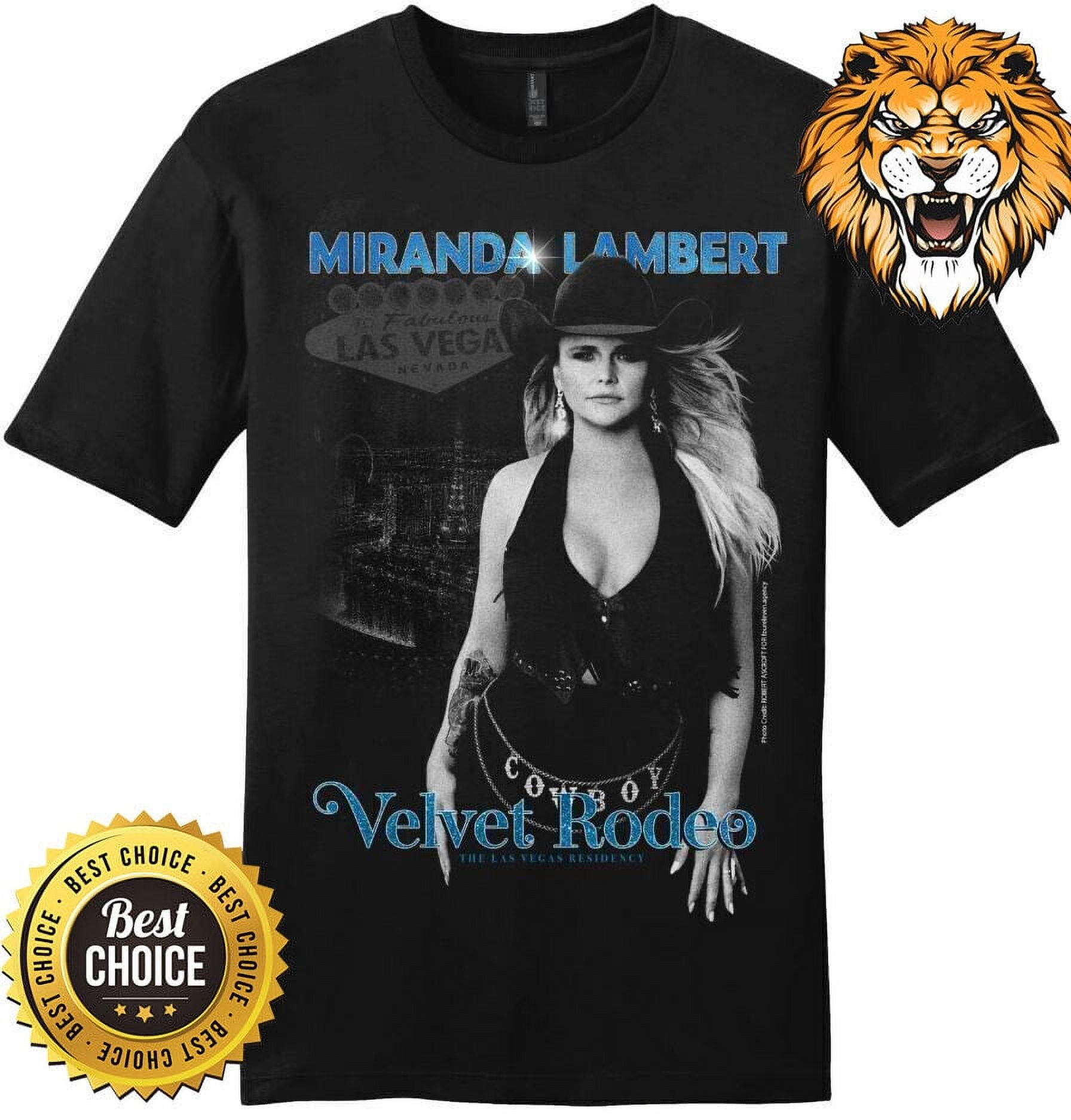 Velvet Rodeo The Miranda Lambert Men Black Shirt S-3XL Q5124 - Walmart.com