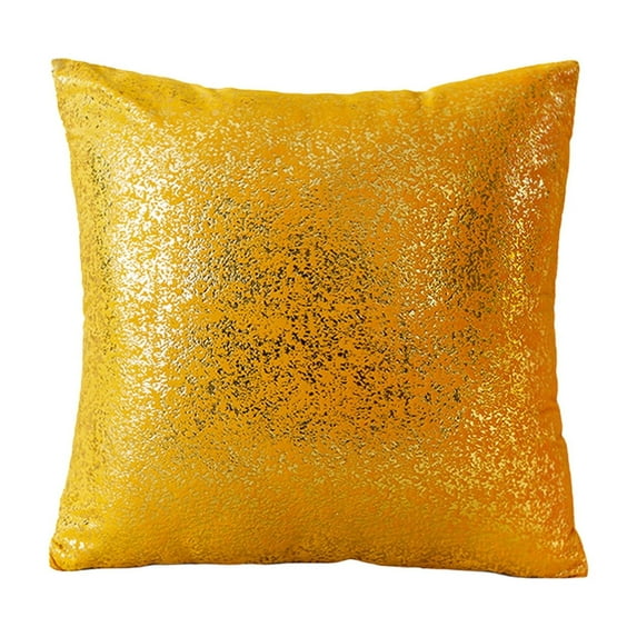 Velvet Snowflake Hot Stamping Pillow Cover - Walmart.com