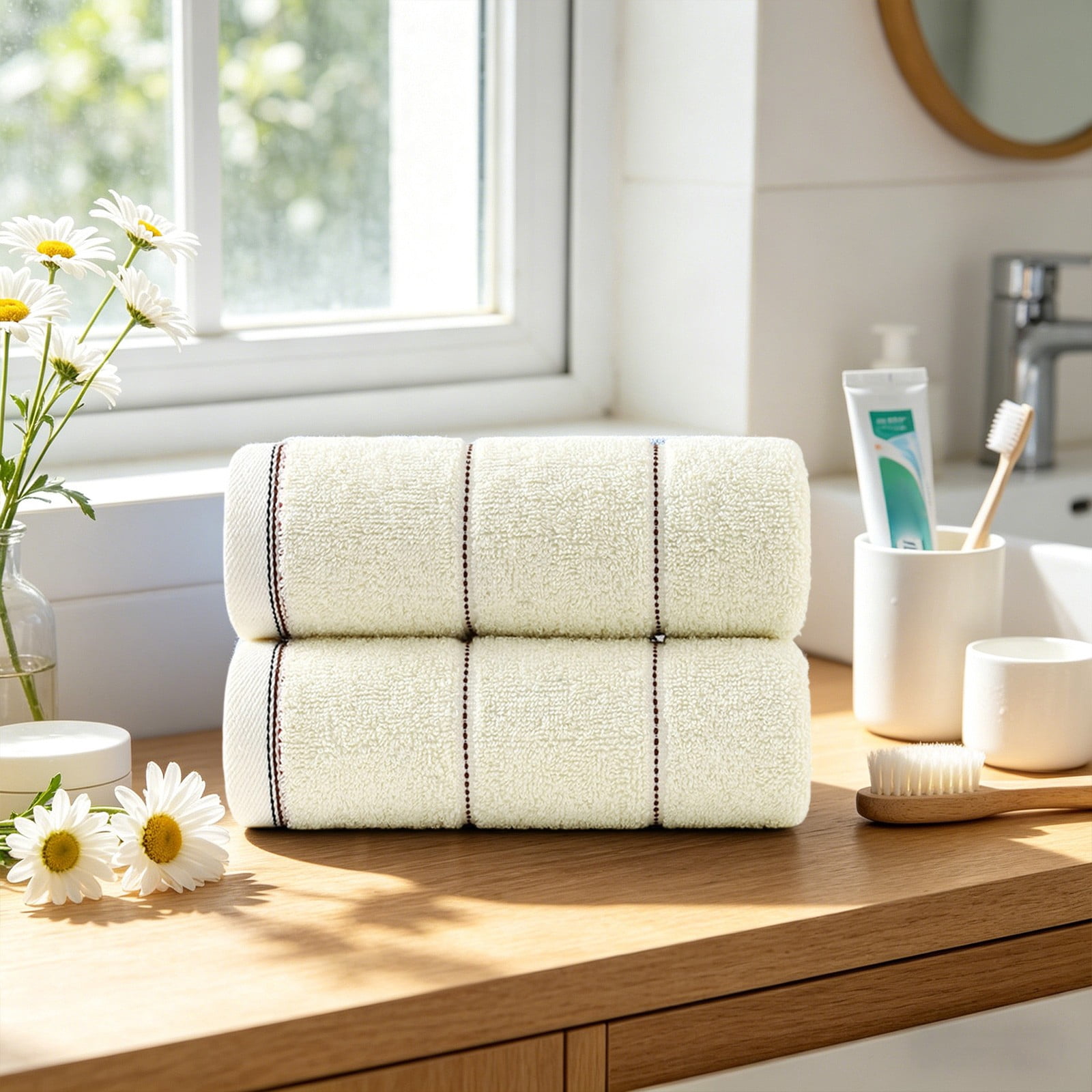 Velvet Touch Quick-Dry Towel 35x75 Ultra-Soft Absorbent Microfiber Face ...