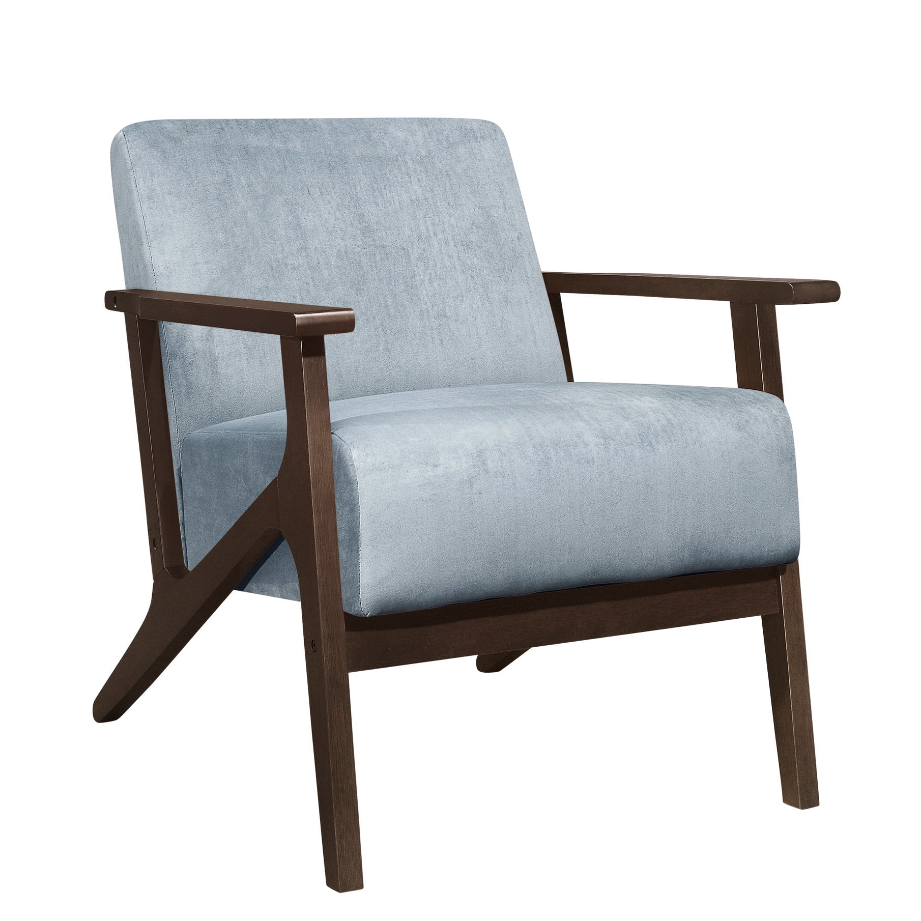 Velvet Upholstery + Mid - Century Modern Look - Transitional Spaces ...