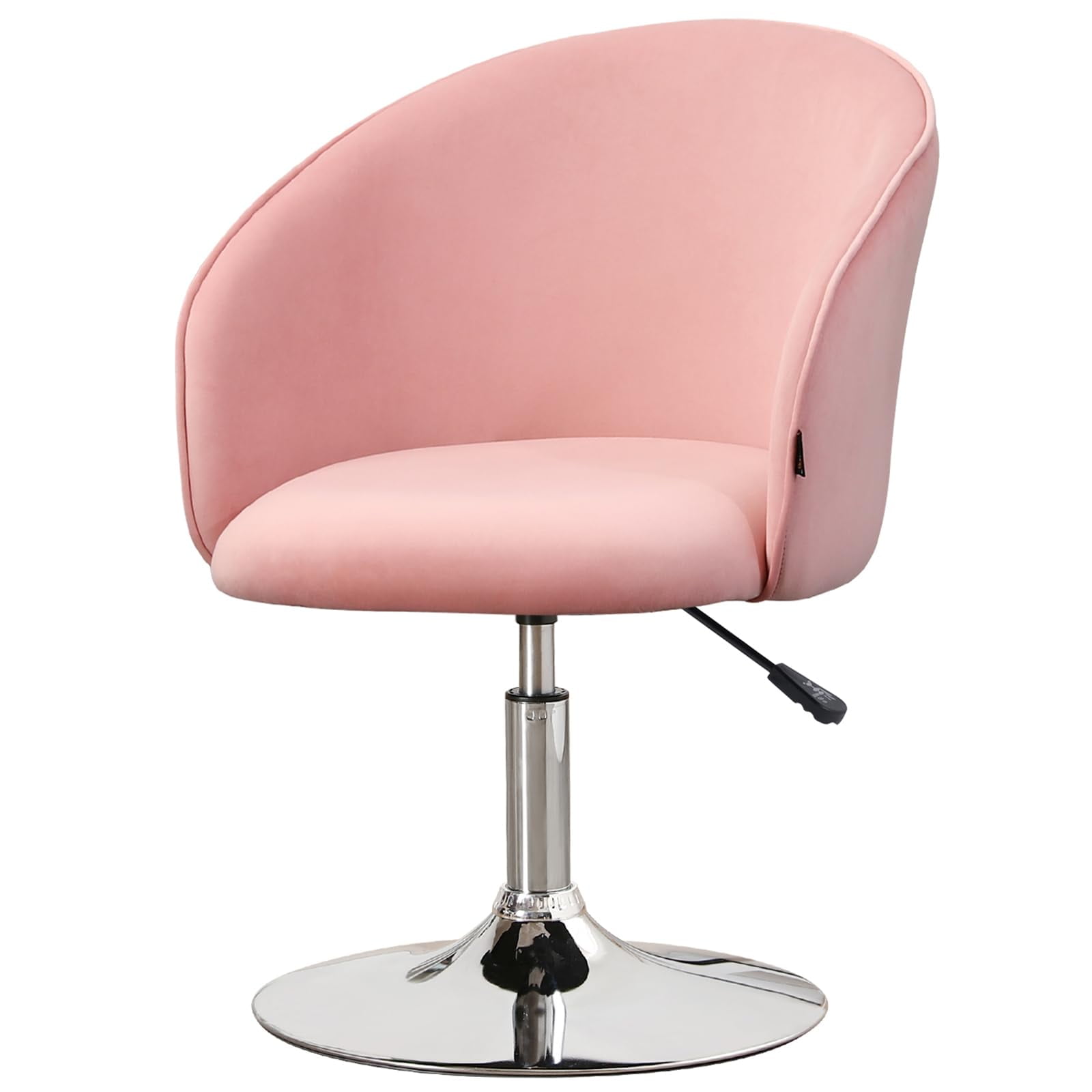 Velvet Vanity Chair Height Adjustable Accent Chair Makeup Chair with ...