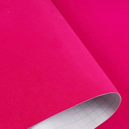 Velvet Wallpaper Peel and Stick Pink Velvet Wallpaper Felt Sheets ...