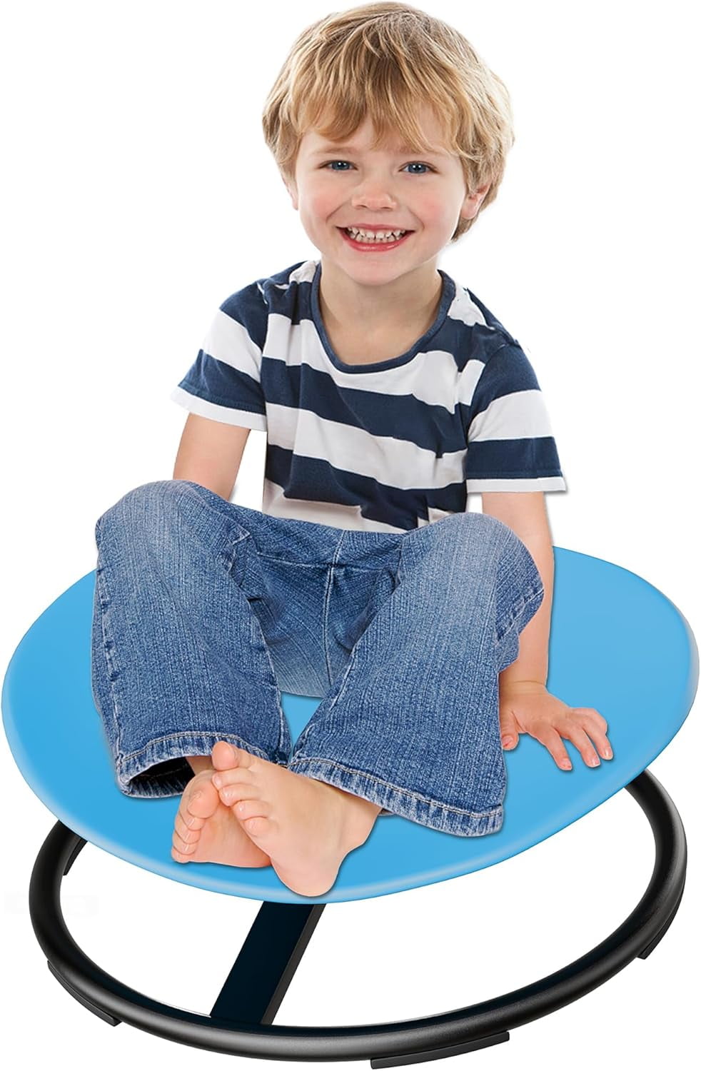 VelvetBlossom Sensory Spinning Chair for Autistic Kids, Kids Swivel ...