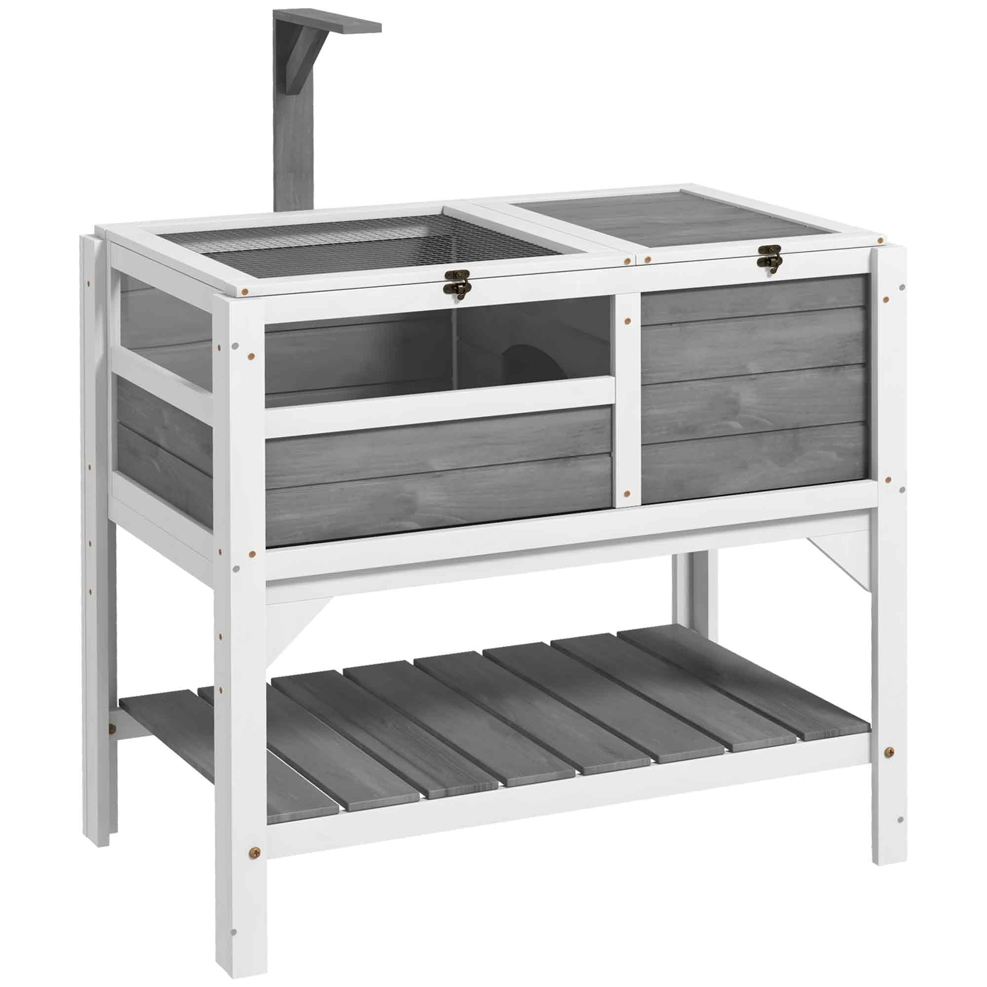 VelvetBlossom Tortoise Habitat with Shelf Storage, Tortoise Enclosure ...