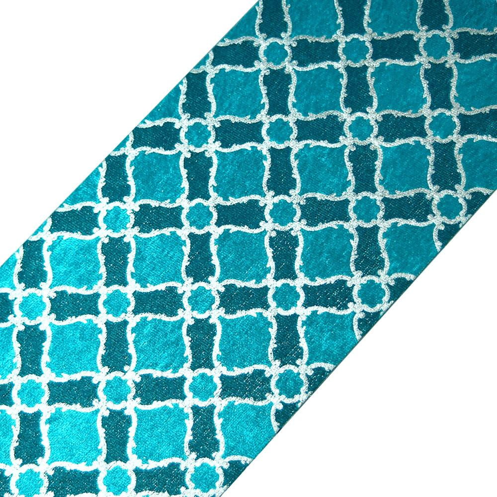 Velveteen Fabric Self-Adhesive Deluxe Sticker, 4x11-Inch, Moroccan Blue ...