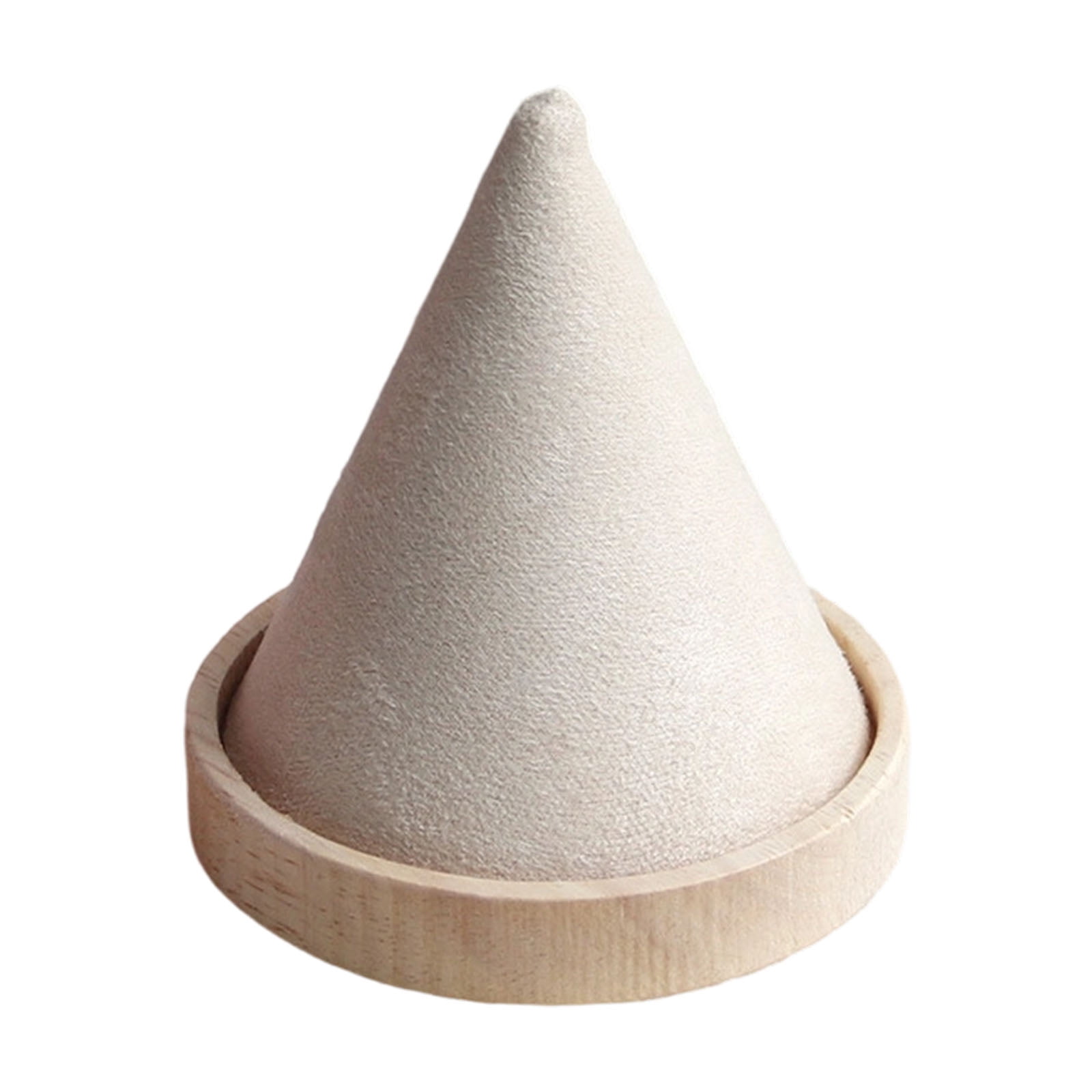 Velvets Covered Bangle Holder Conical Design Jewelry Display Stand ...