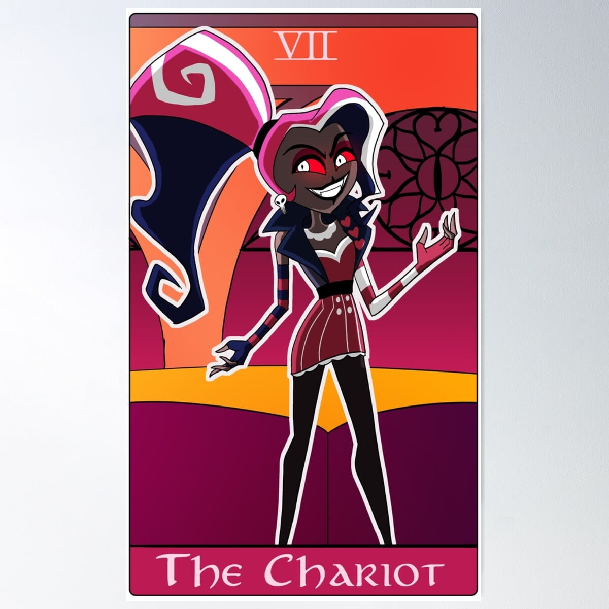 Velvette As The Chariot Poster Wall Art, Modern Wall Decor For Living ...