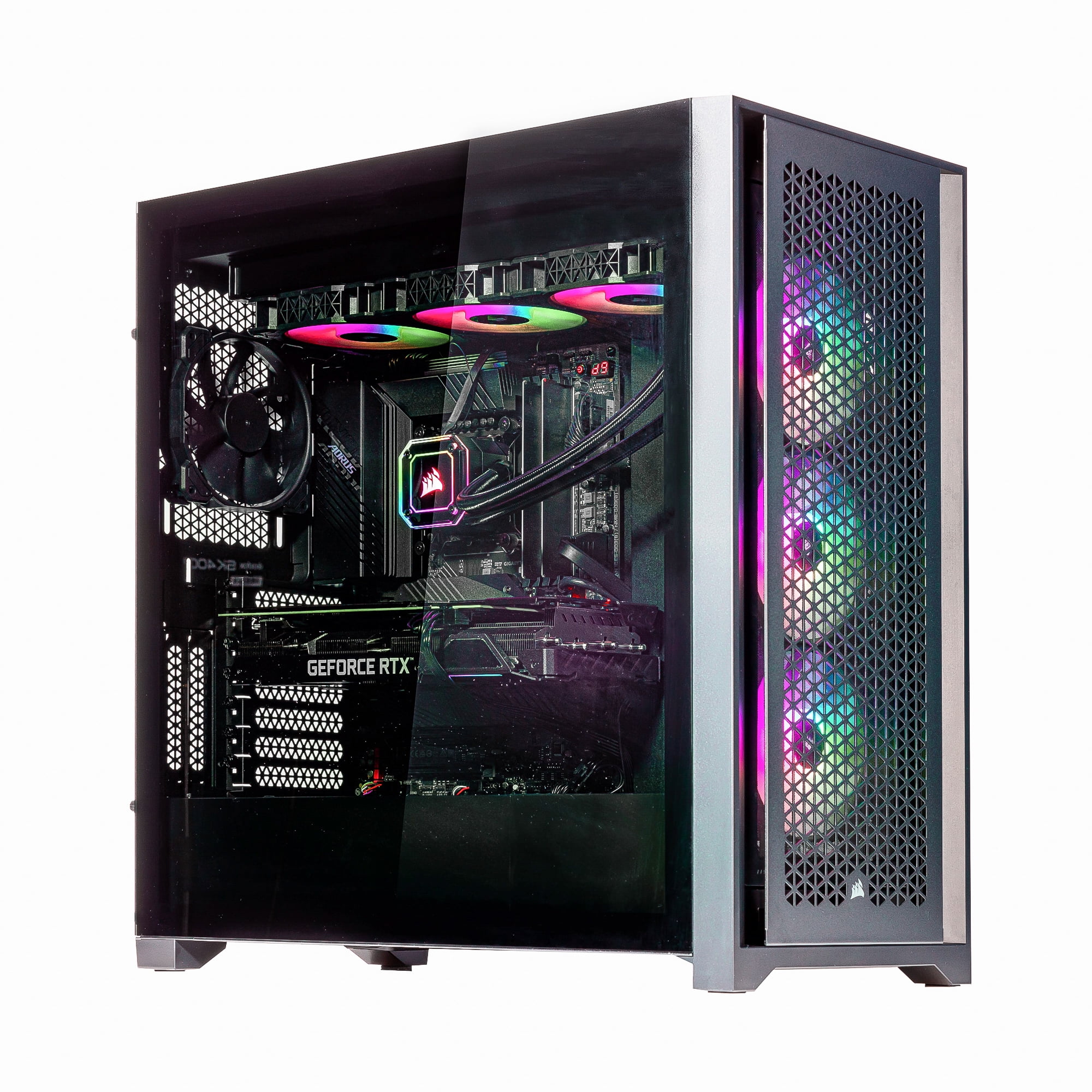 Velztorm Aciex 14th Gen AI Airflow Gaming PC (Intel i9-14900K 24-Core, 16GB DDR5, 2TB PCIe SSD ...