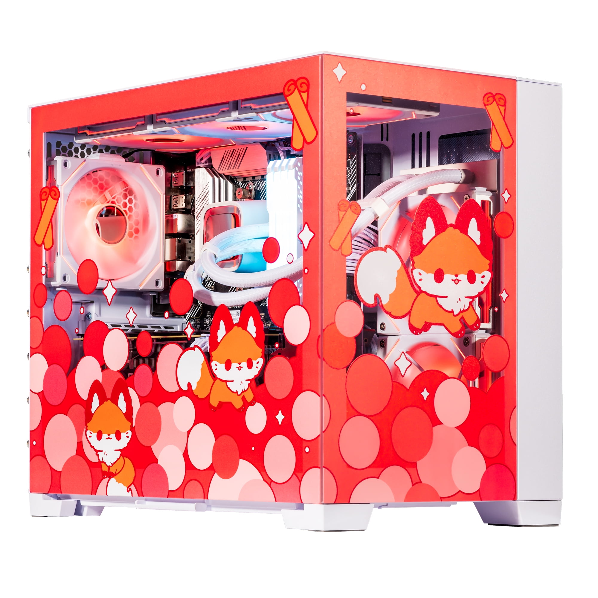 Velztorm Cinnamon Fox Custom Built Gaming Desktop PC (AMD Ryzen 7 5700X ...