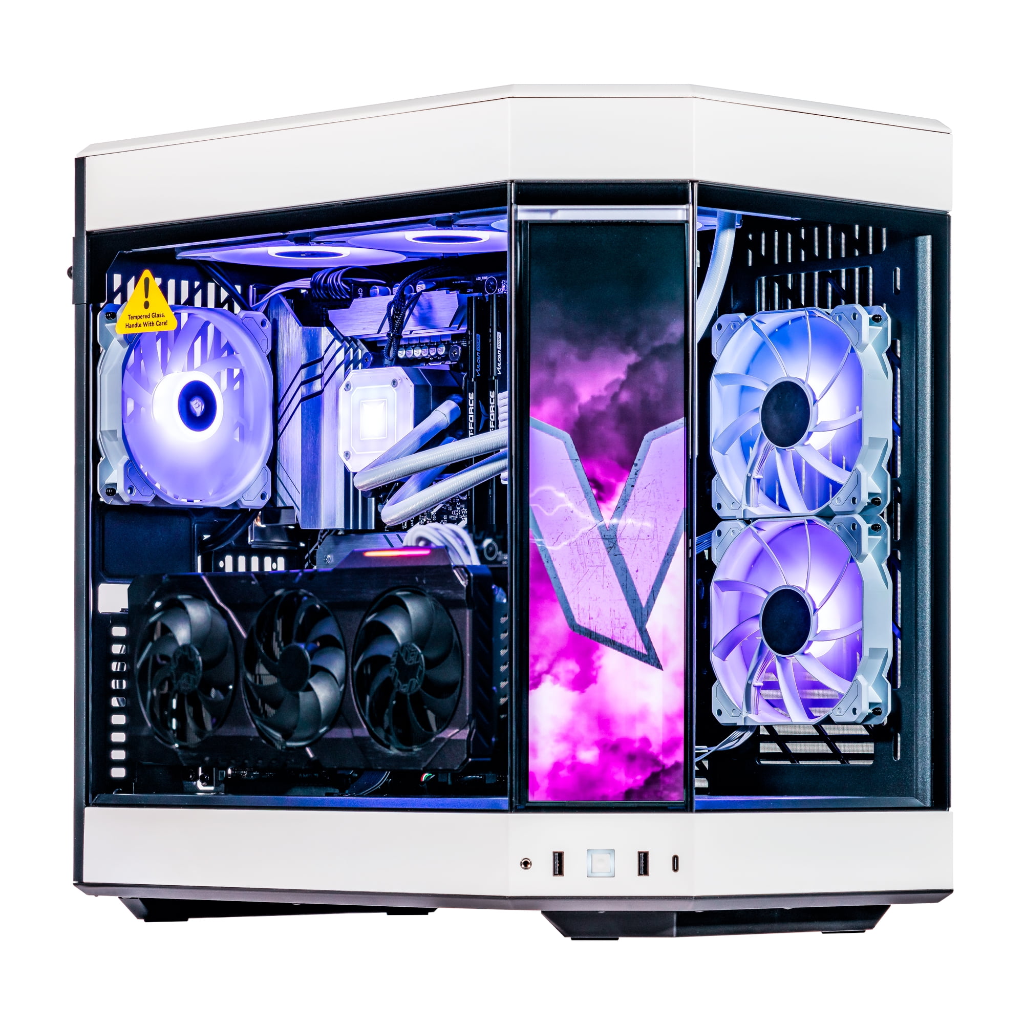 Velztorm LCD Praetix Gaming Desktop PC (14th Gen Intel i9-14900K 2 ...