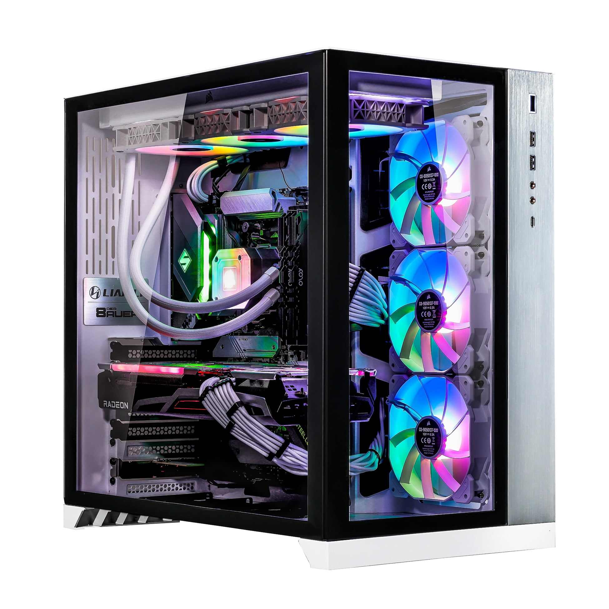 Velztorm Lux Gaming Desktop PC (AMD Ryzen 9 5950X, Radeon RX 9070 XT ...