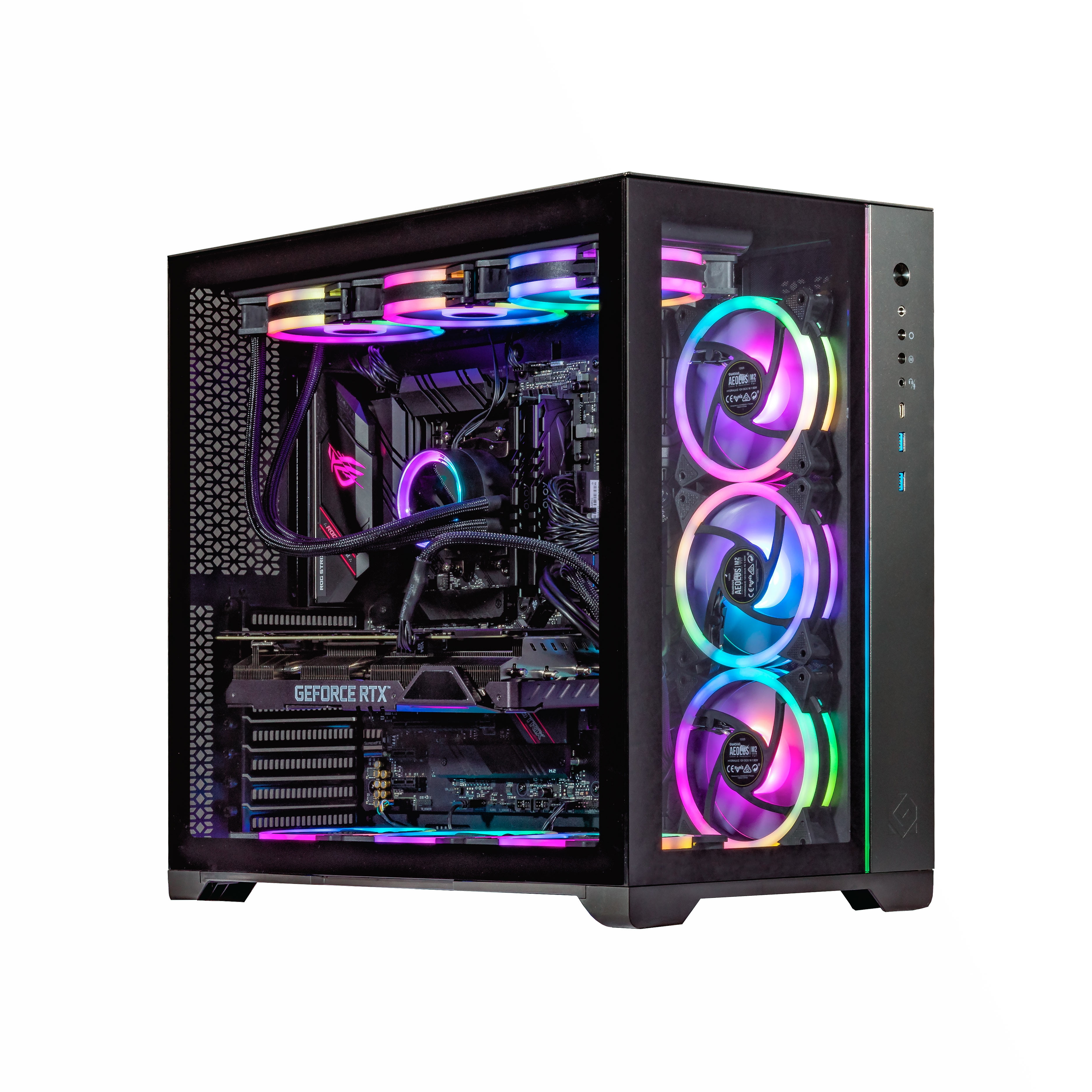 Velztorm Nox Custom Built Gaming Desktop PC Abyss Black (AMD Ryzen 5 ...