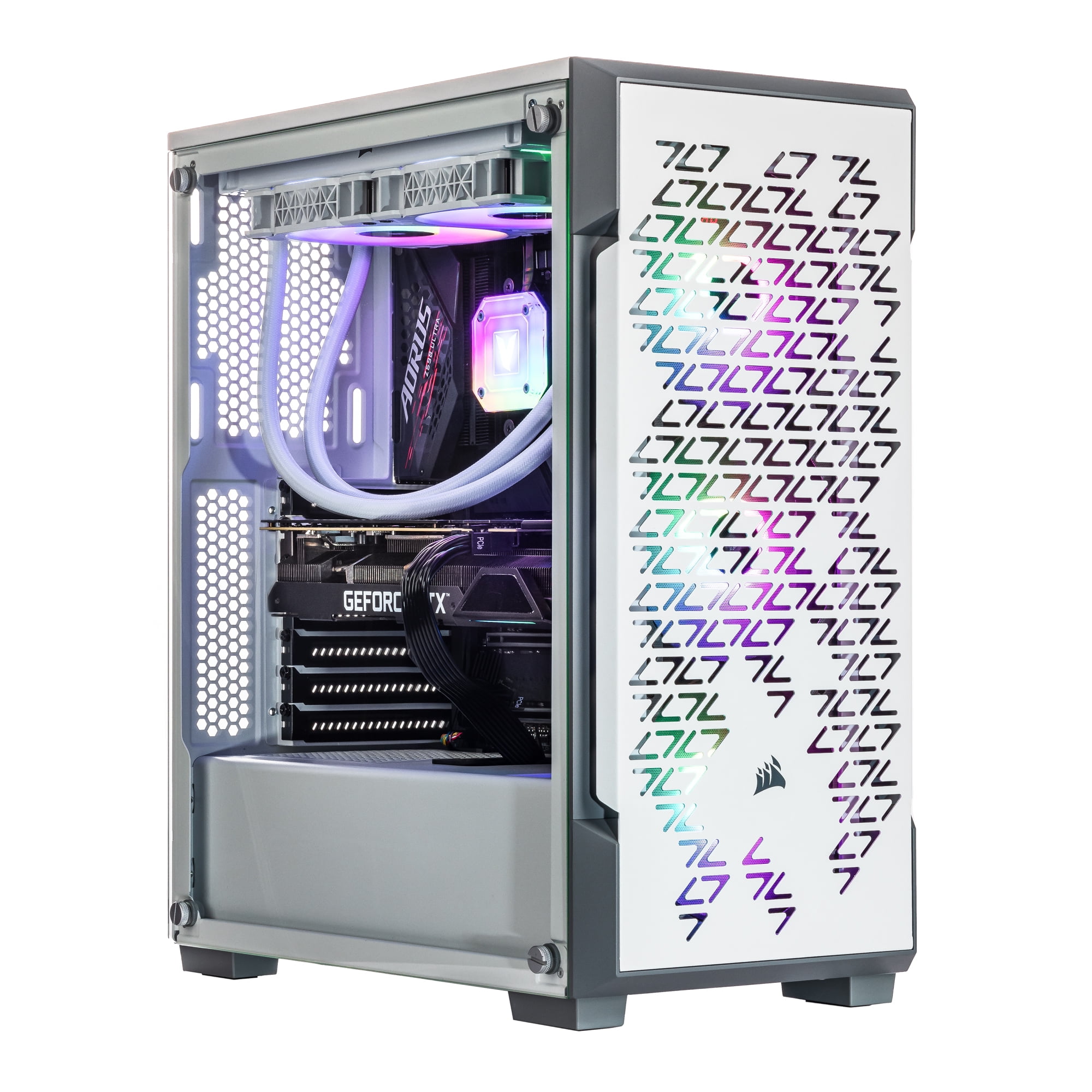 Velztorm White Ferrux II CTO Gaming Desktop (Intel i9-11900K 8-Core ...