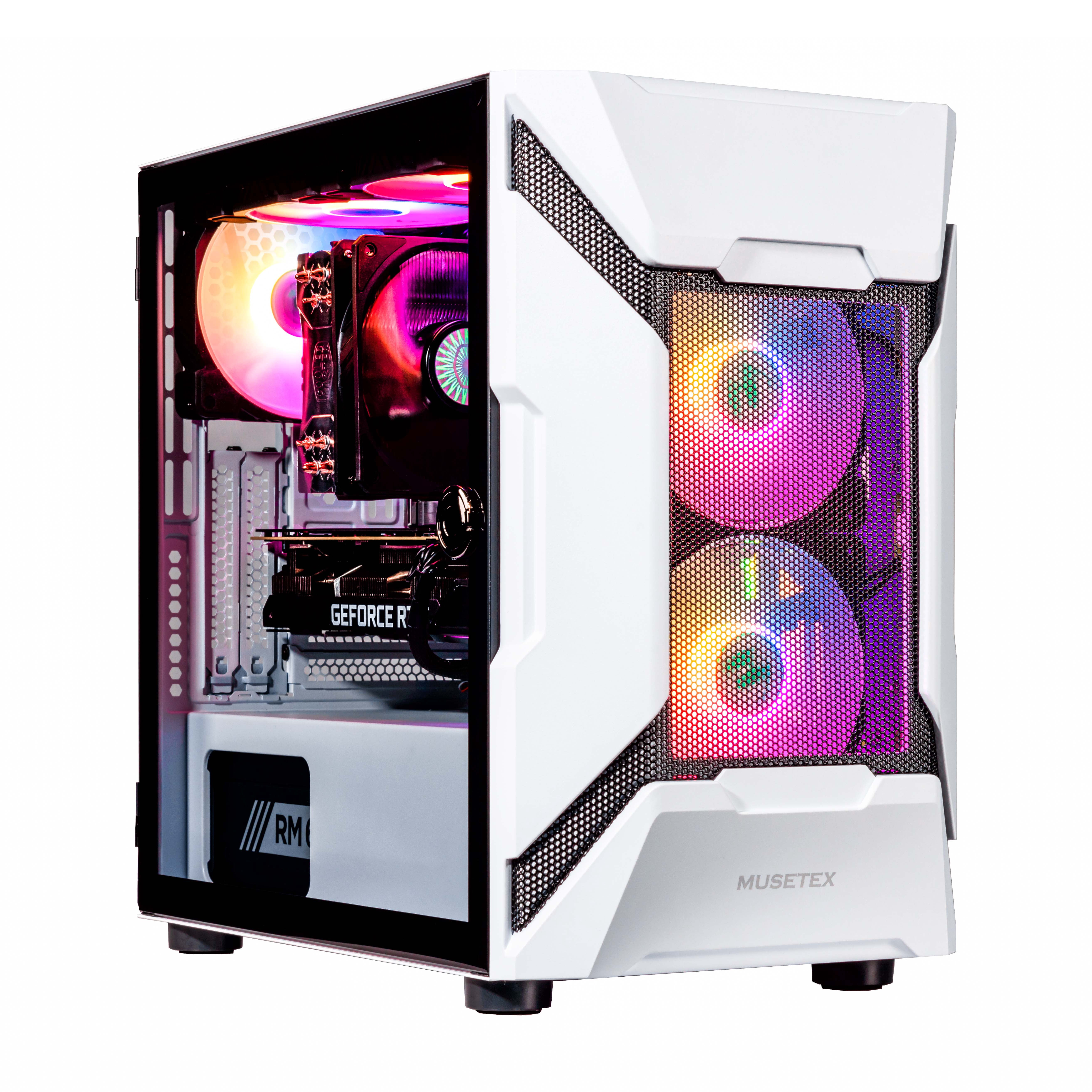 Velztorm White Gratix Gaming Custom Desktop (Intel i5-10400F 6-Core ...