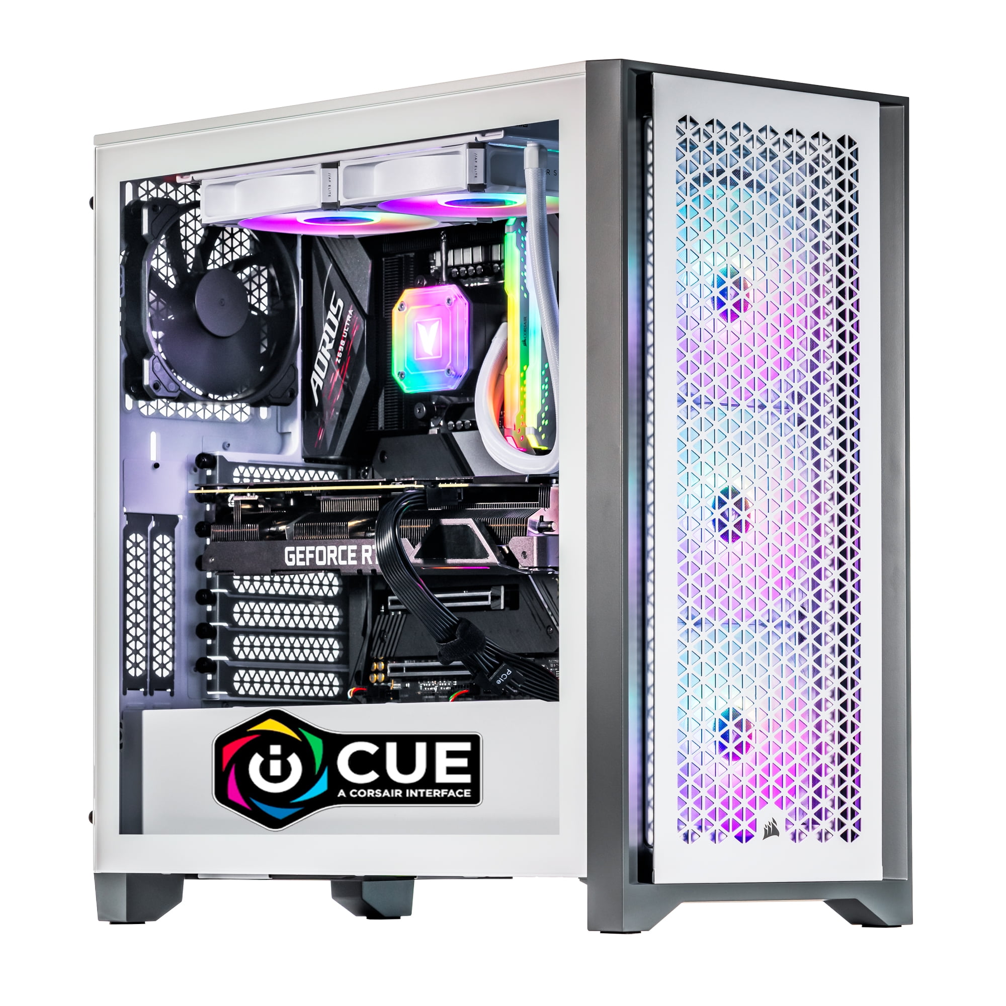 Velztorm iCUE Certified Argentux Custom Built Gaming Desktop PC (Intel ...