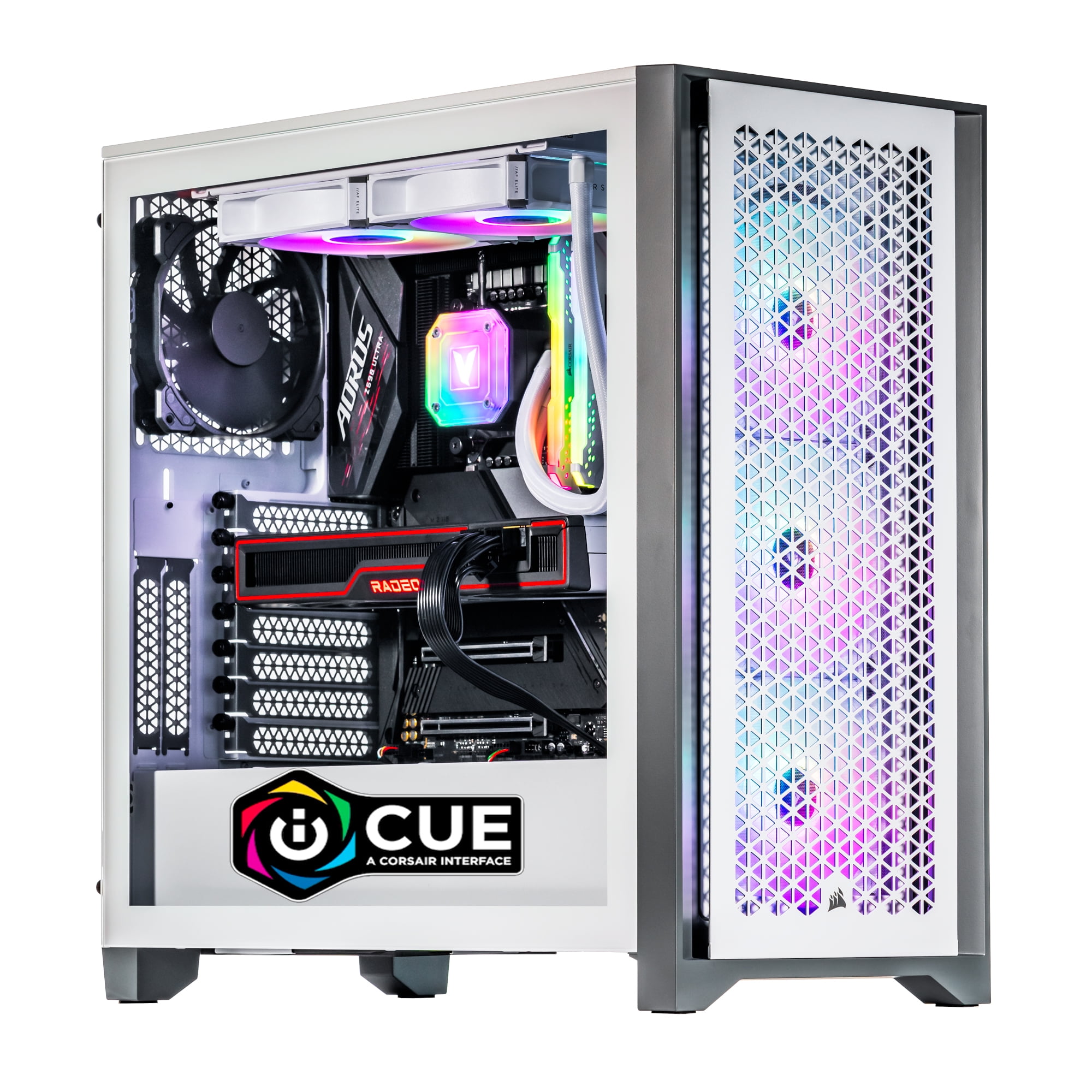 Velztorm iCUE Certified Argentux Custom Built Gaming Desktop PC (Intel ...