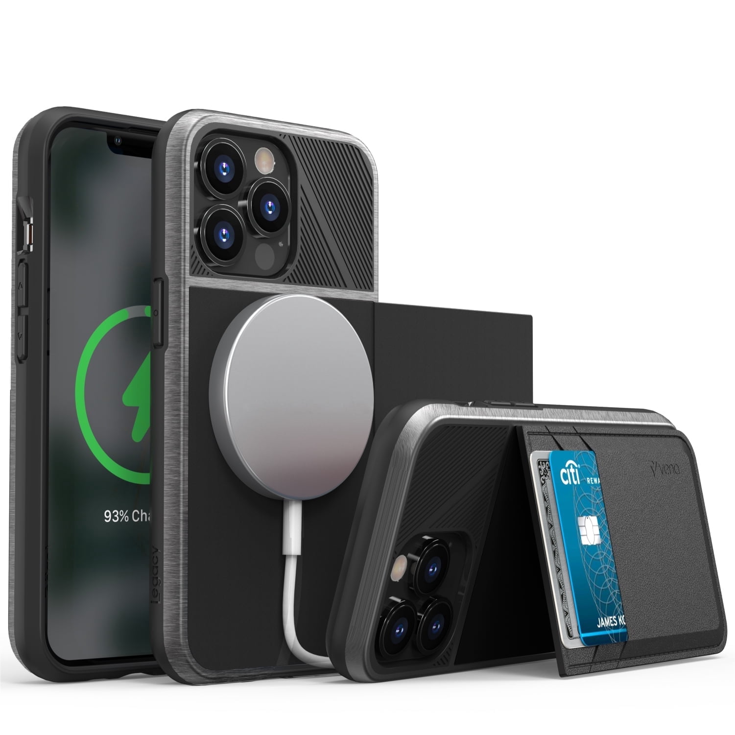 Vena LEGACY For Apple iPhone 13 Pro Case Magsafe, RFID Anti-Theft Card ...